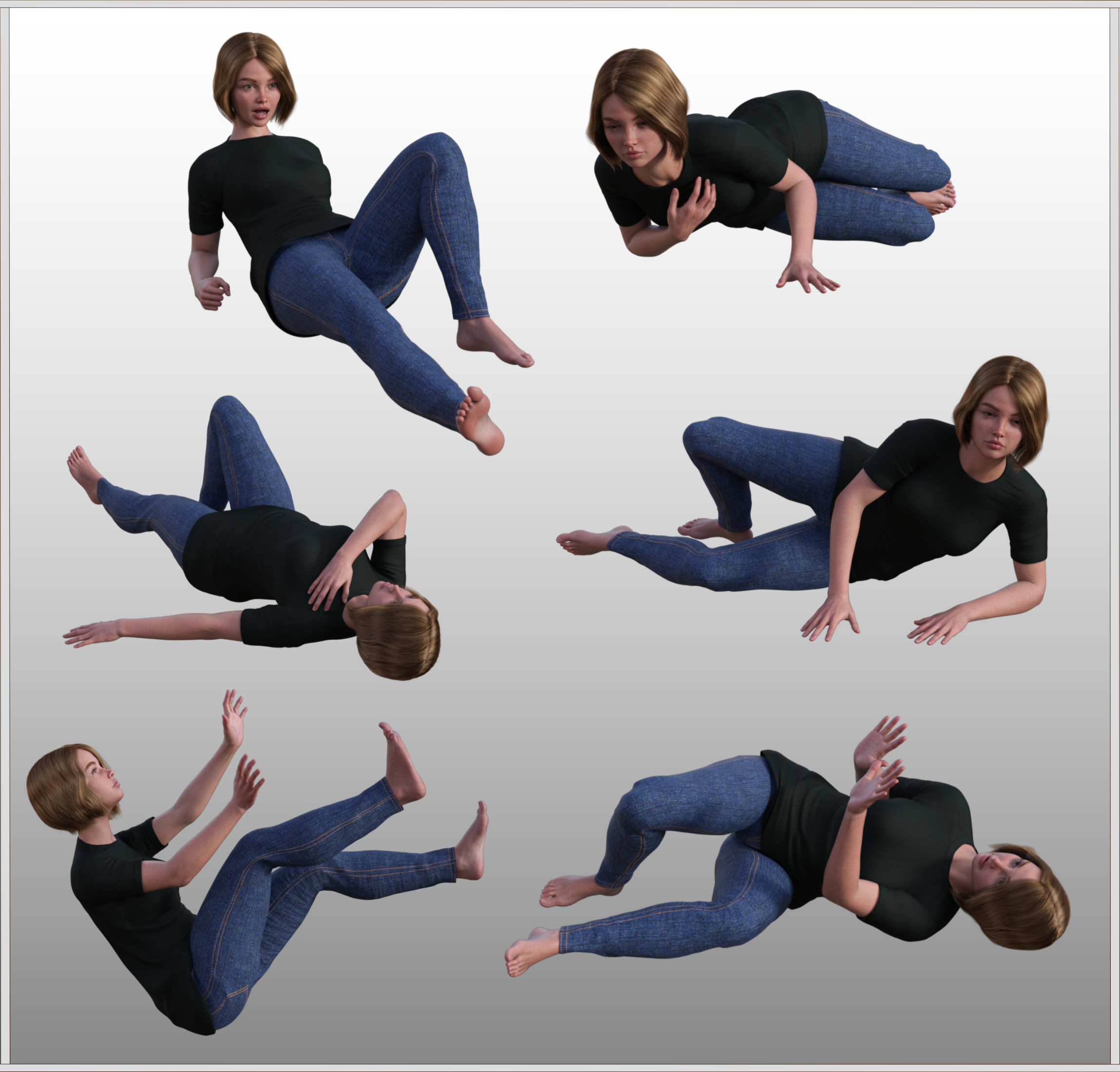 FG Begging Pose for Genesis 9 | Daz 3D