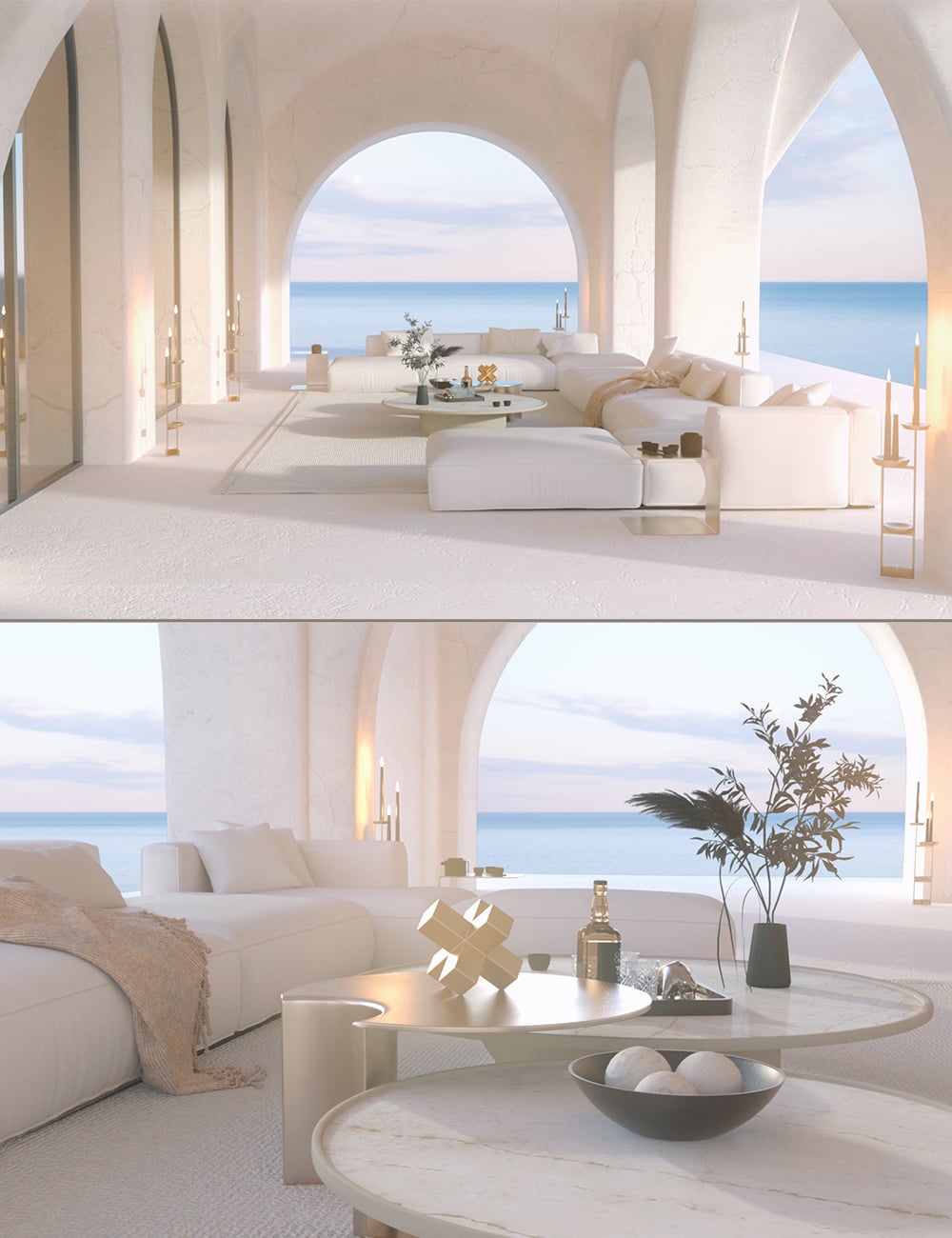 Polish Mediterranean Villa Balcony | Daz 3D