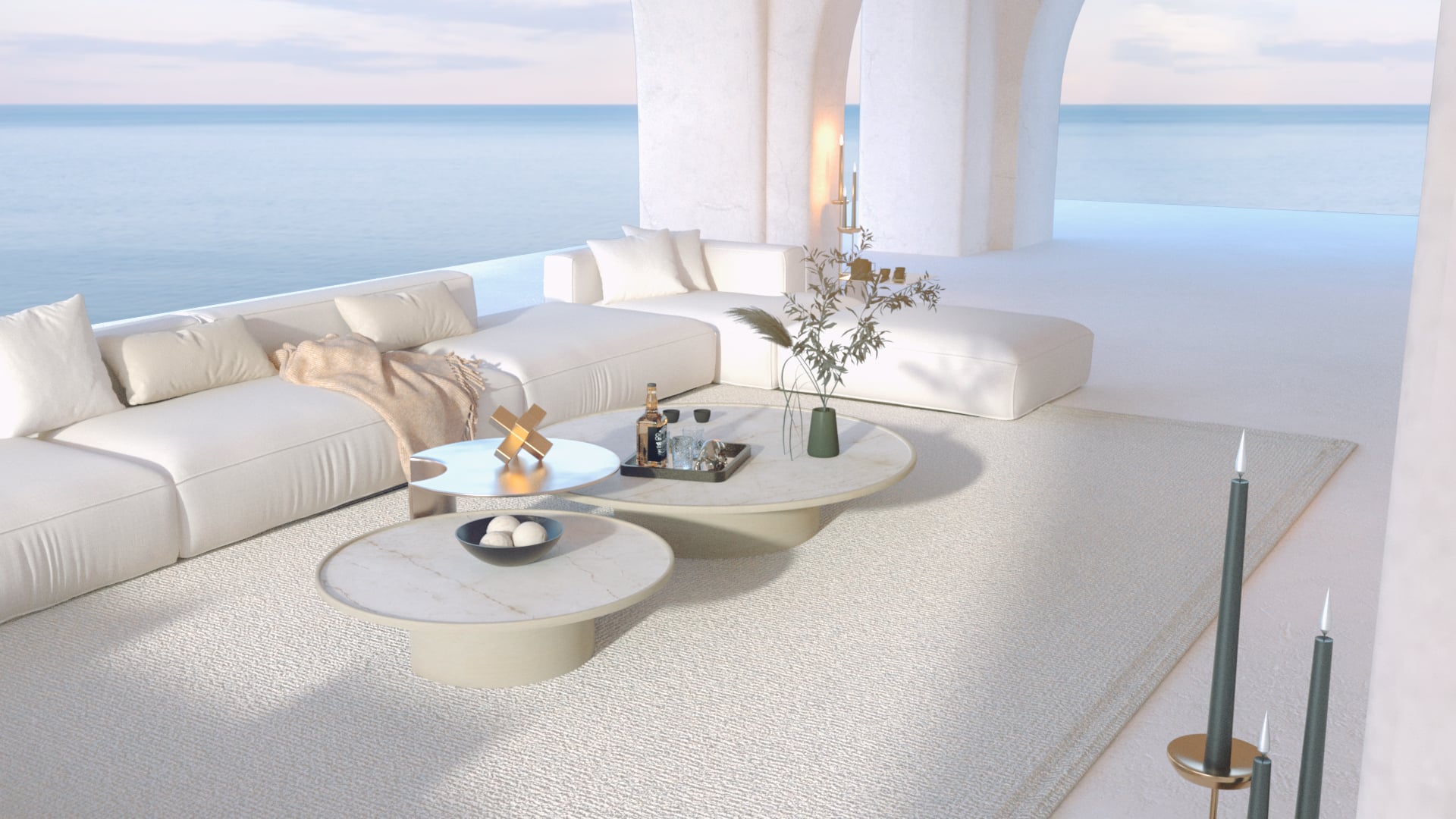 Polish Mediterranean Villa Balcony | Daz 3D