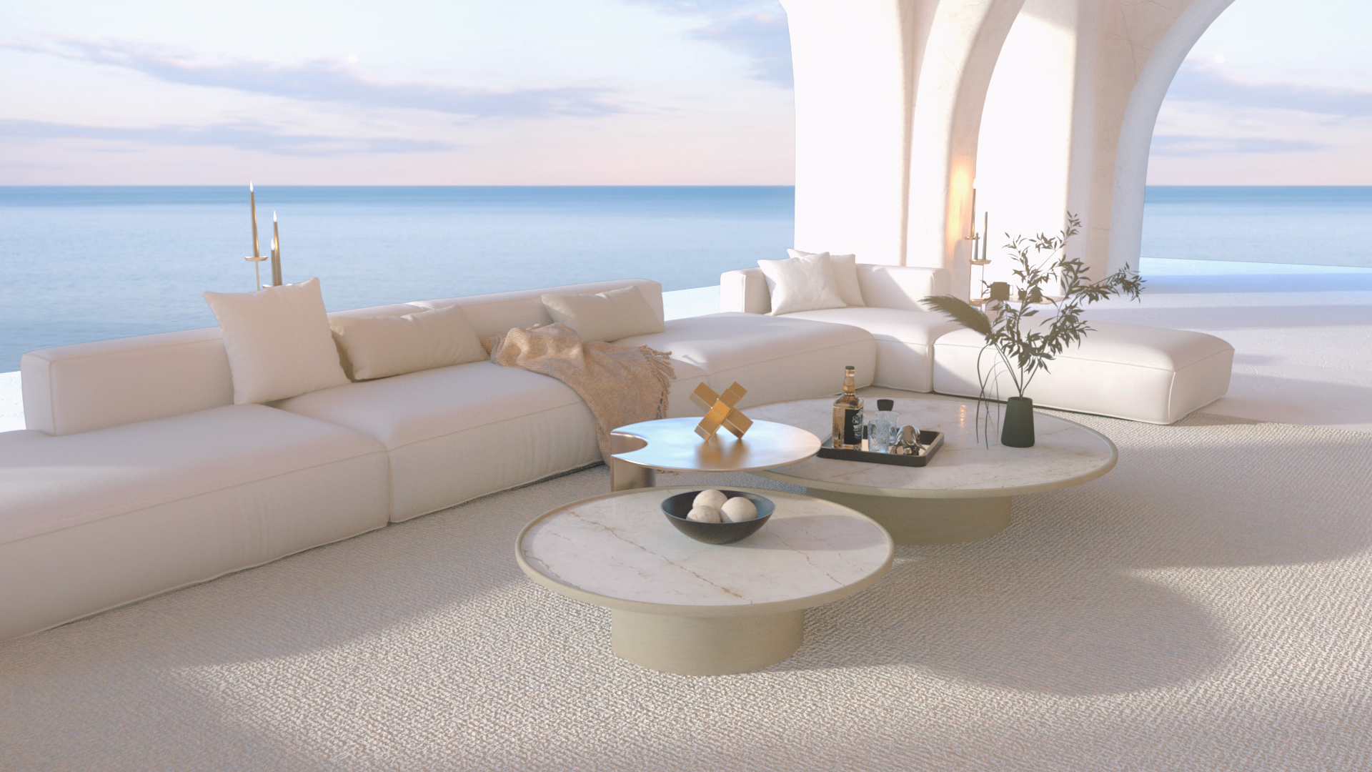 Polish Mediterranean Villa Balcony | Daz 3D