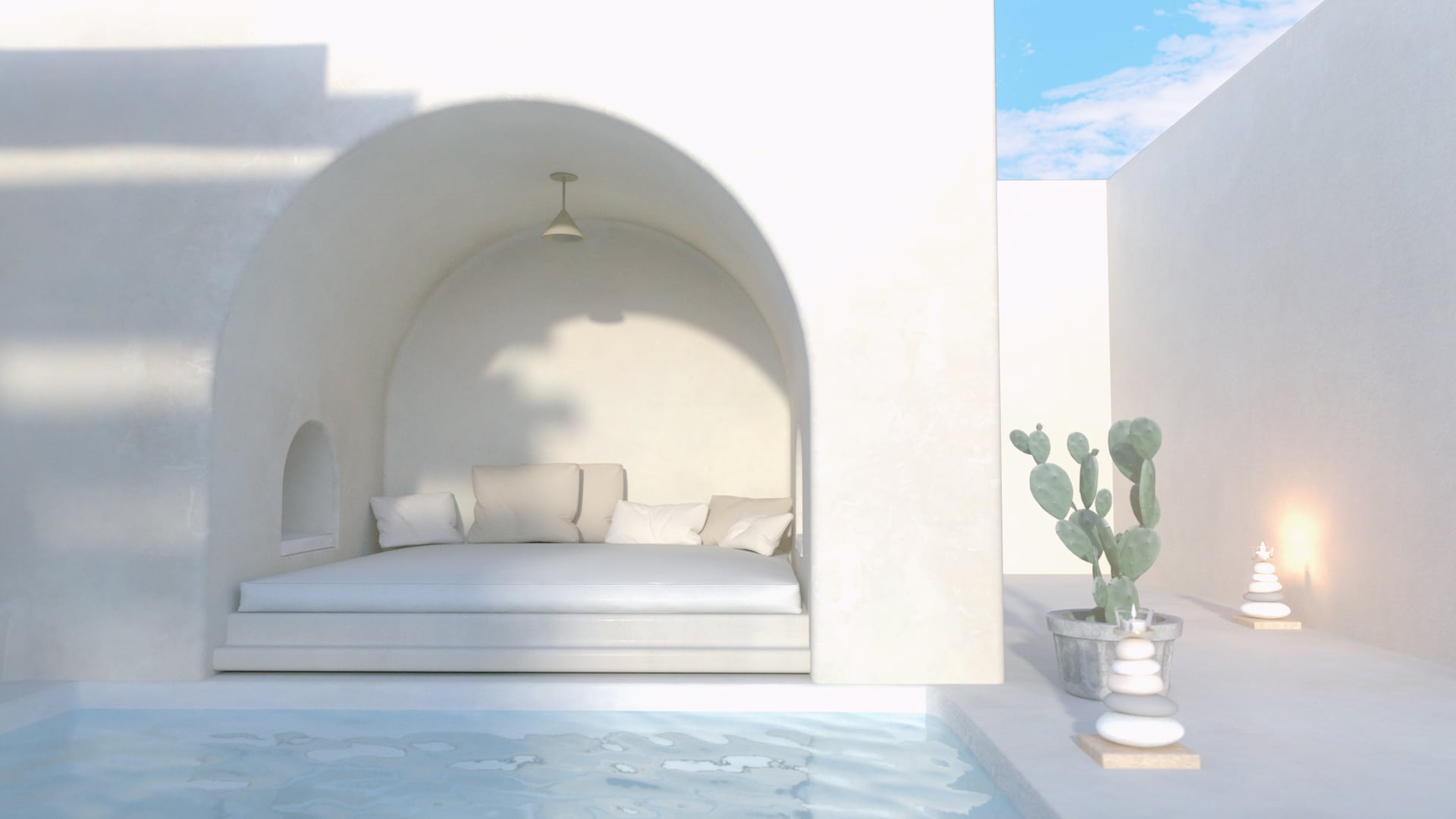Polish Mediterranean Scene Bundle | Daz 3D