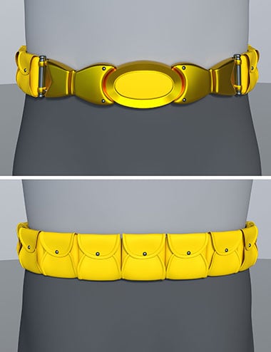 Belt 007 MMKBGenesis 9 | Daz 3D