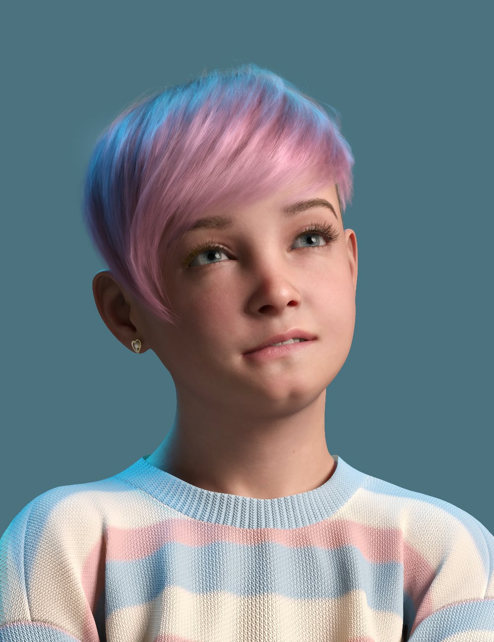 CX Elisa and Elian HD Characters and Expressions Bundle for Genesis 9 ...