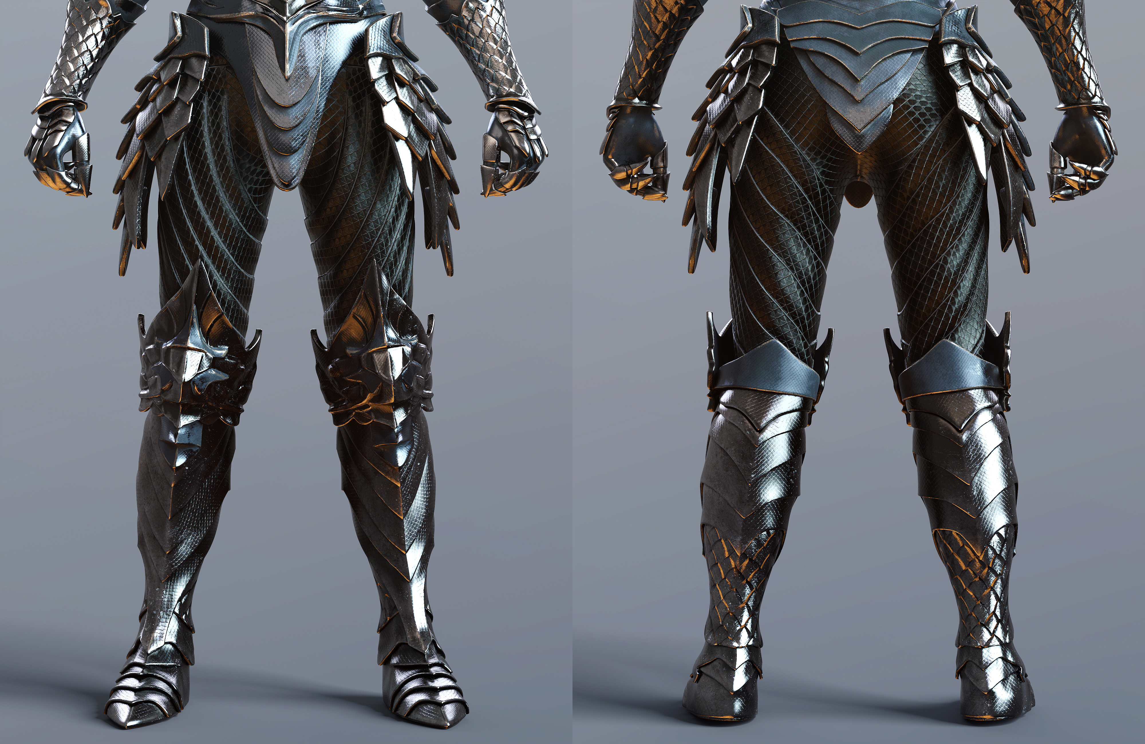 Armor Dragonscale for Genesis 9 | Daz 3D