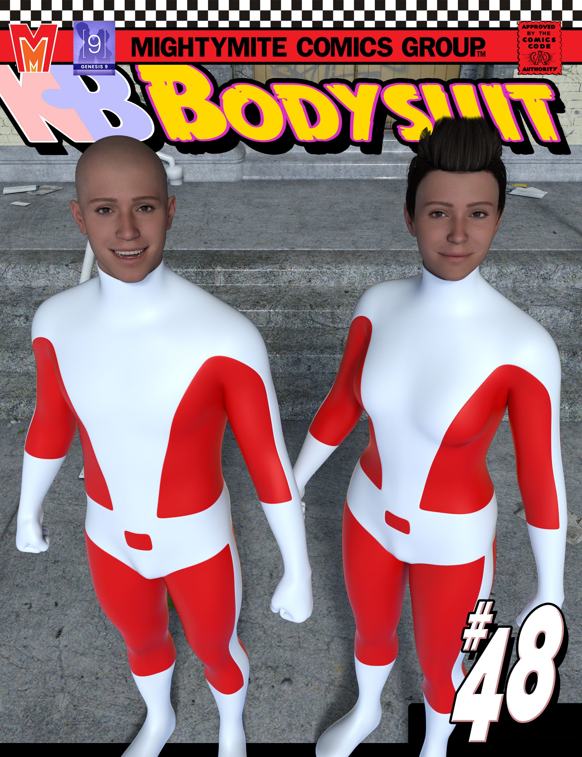 Bodysuit 048 MMKBGenesis 9 | Daz 3D