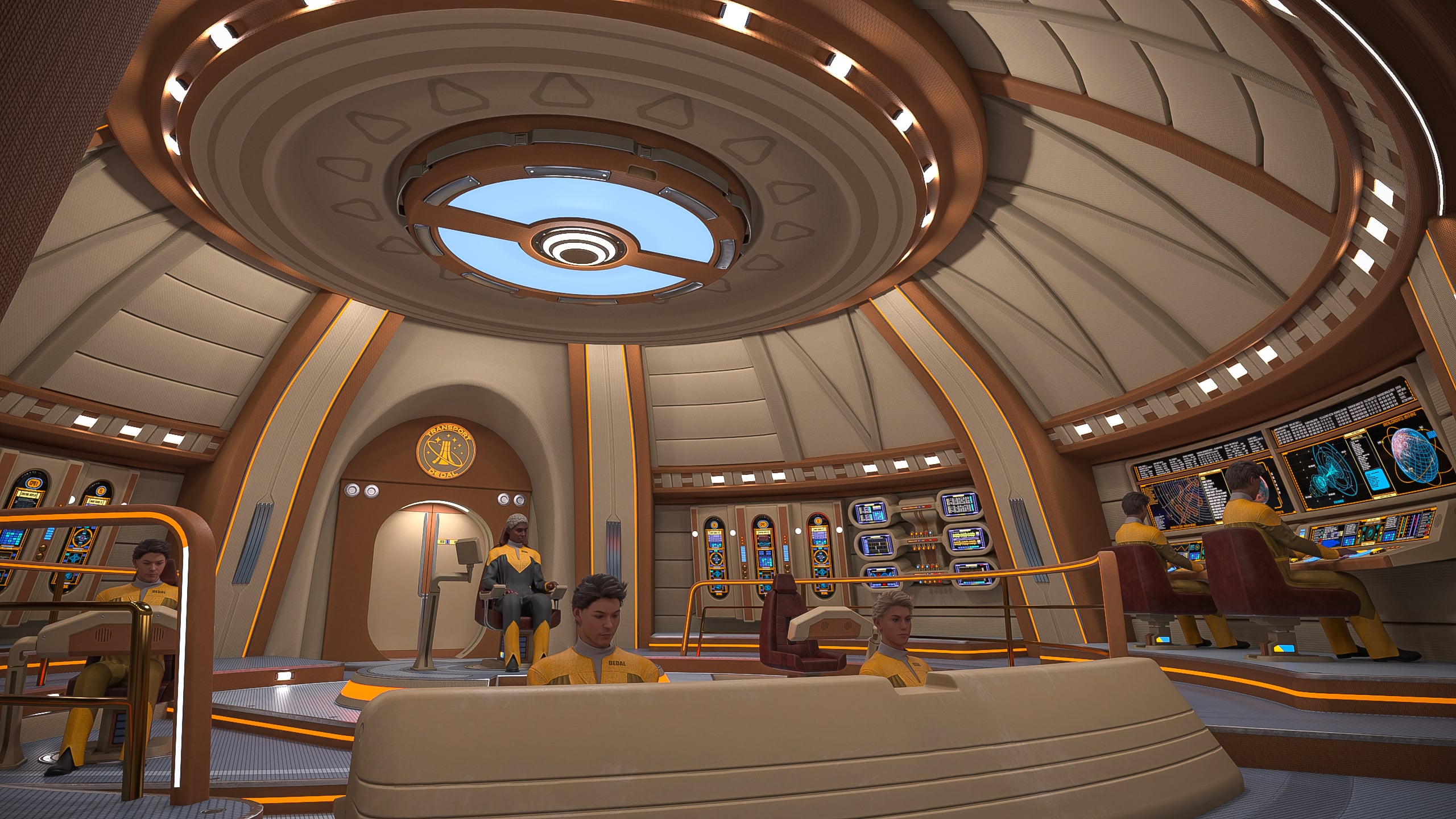 SE Starship Bridge Dedal | Daz 3D