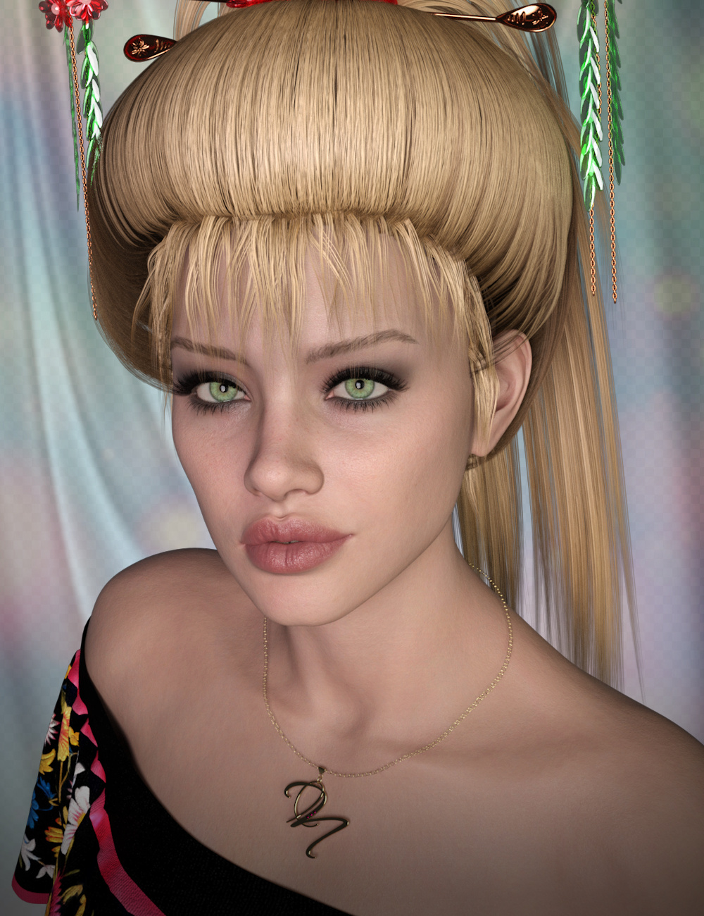 Touchable Neo Rose Add On | Daz 3D