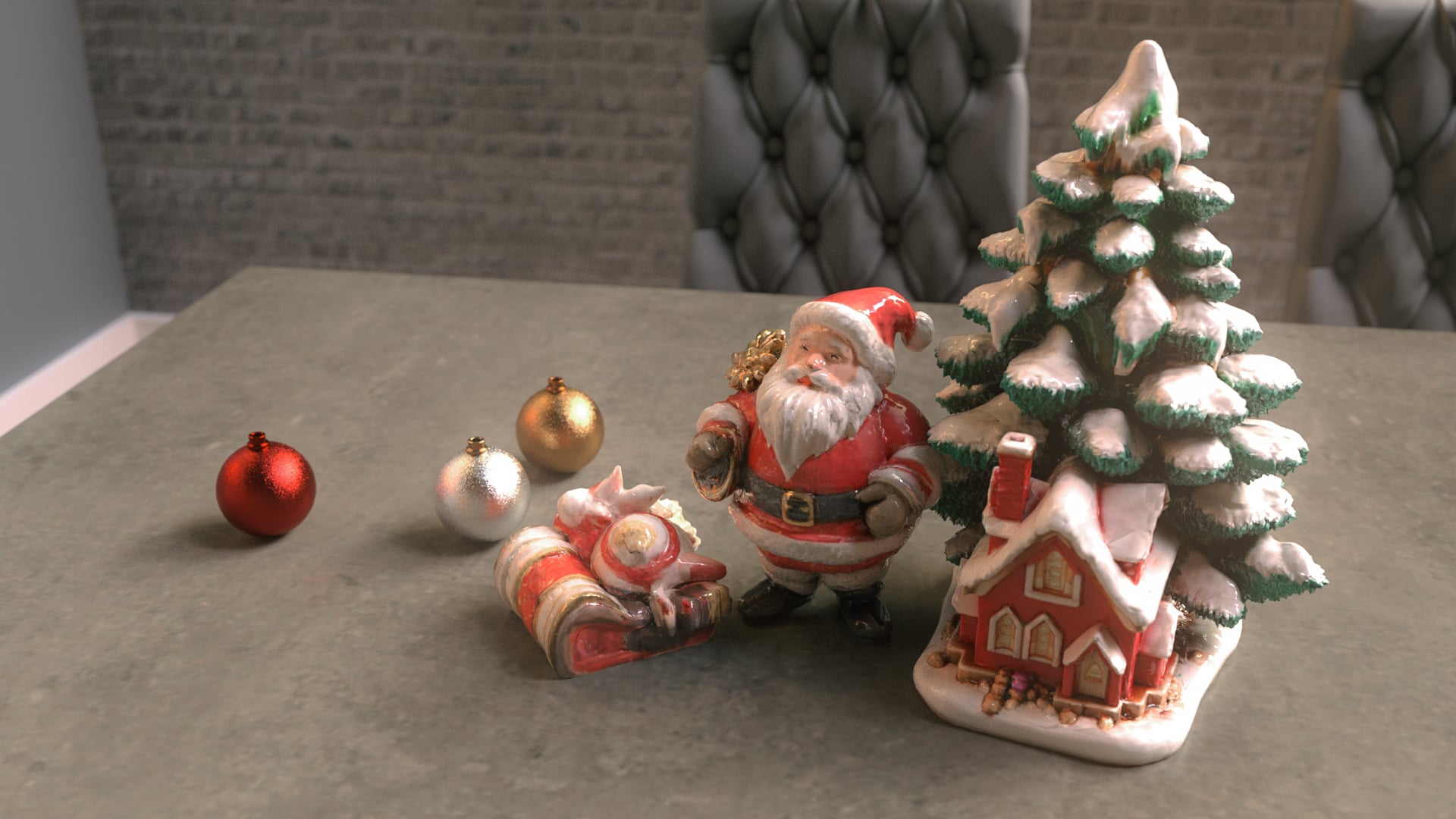 Polish Christmas Festival Props ⋆ Freebies Daz 3D
