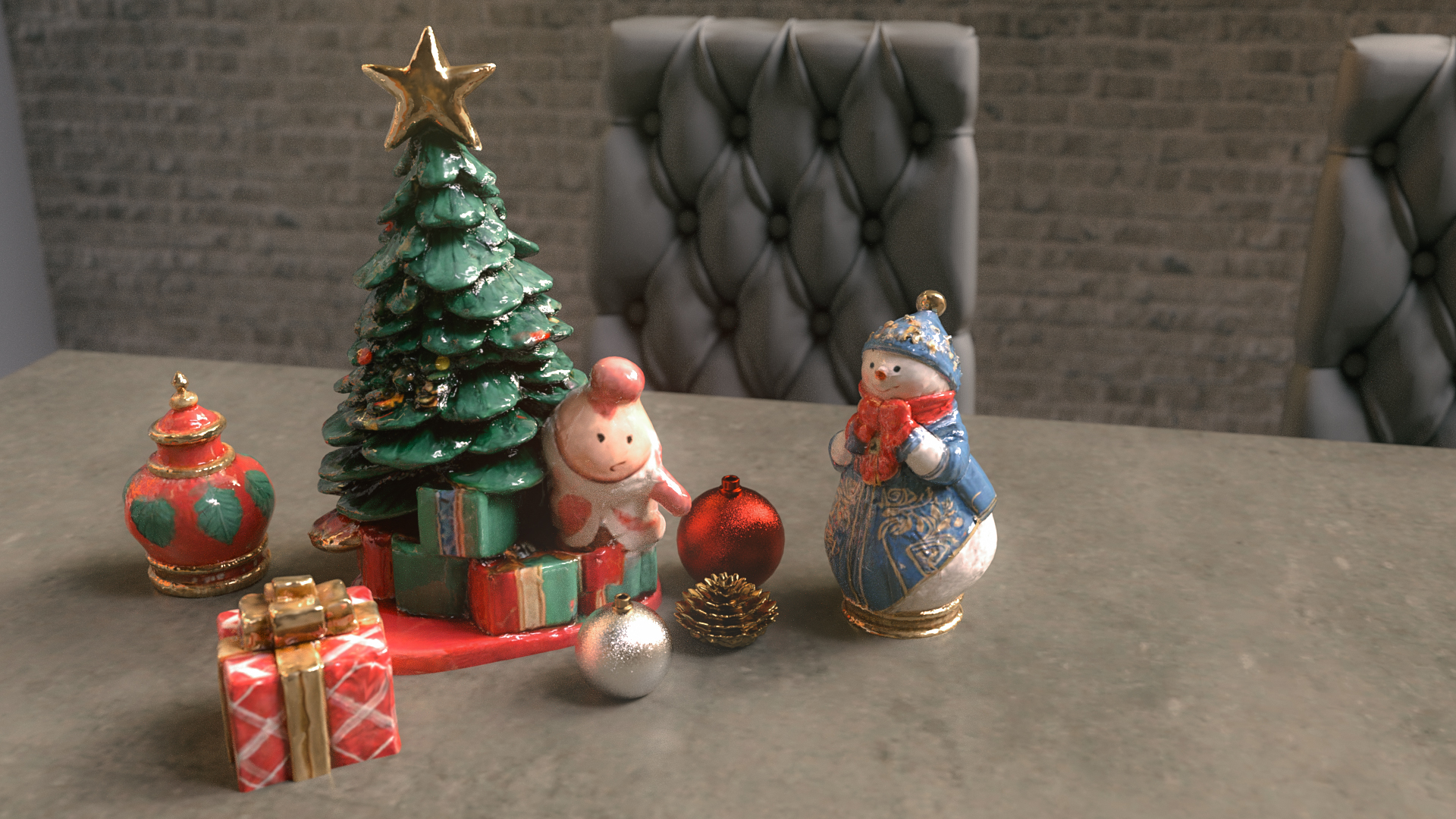 Polish Christmas Festival Props | Daz 3D