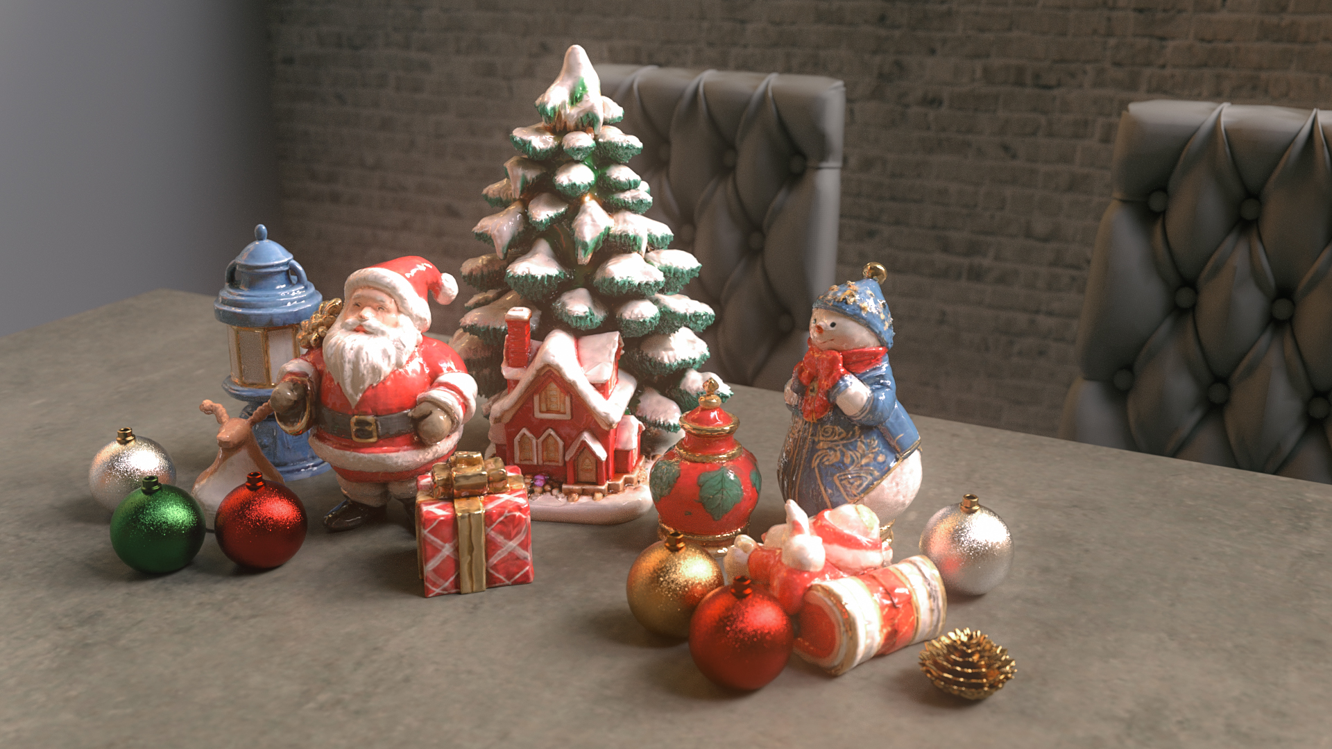 Polish Christmas Festival Props | Daz 3D