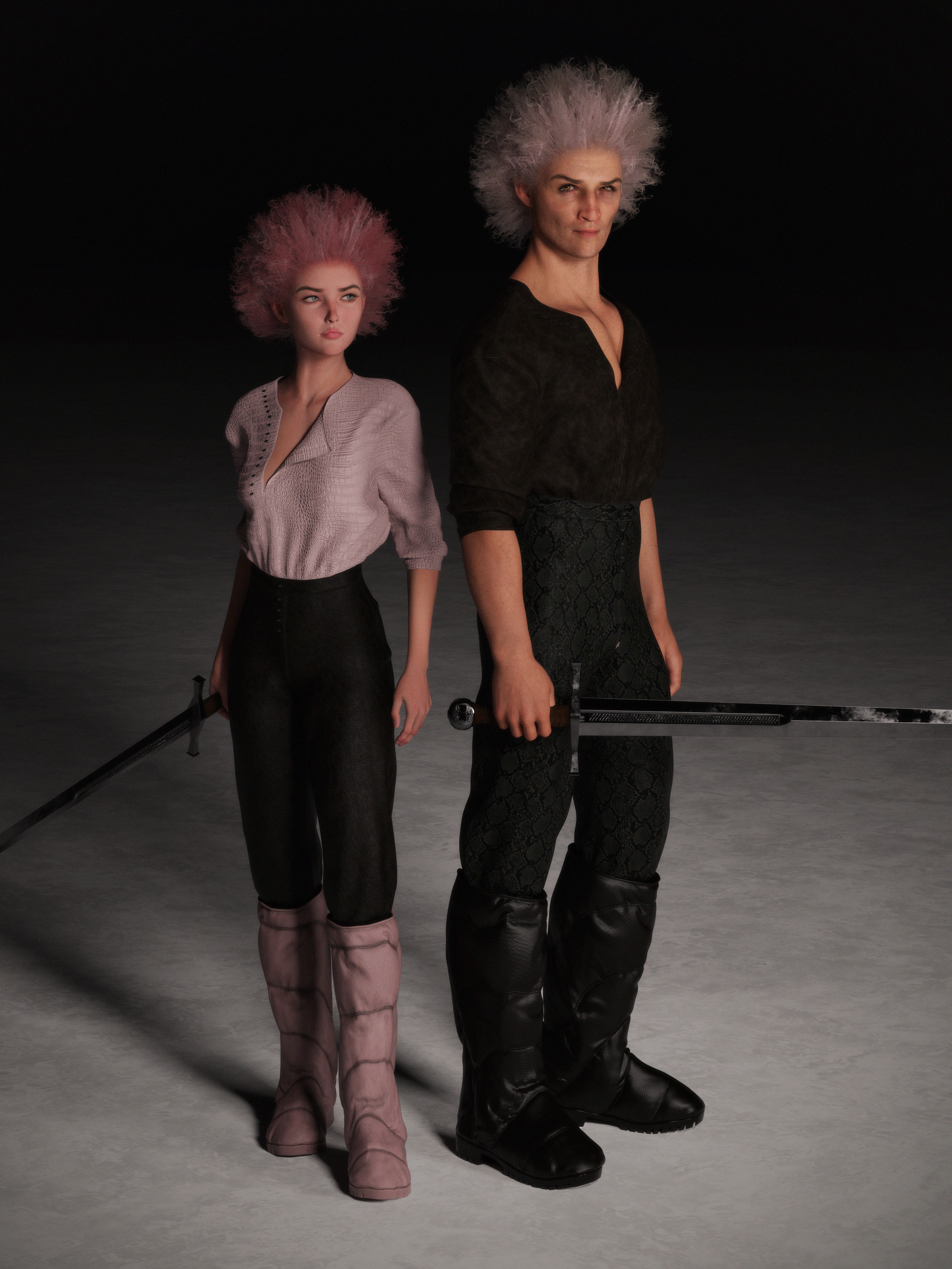 dForce CHT Hunter Outfit for Genesis 9 | Daz 3D