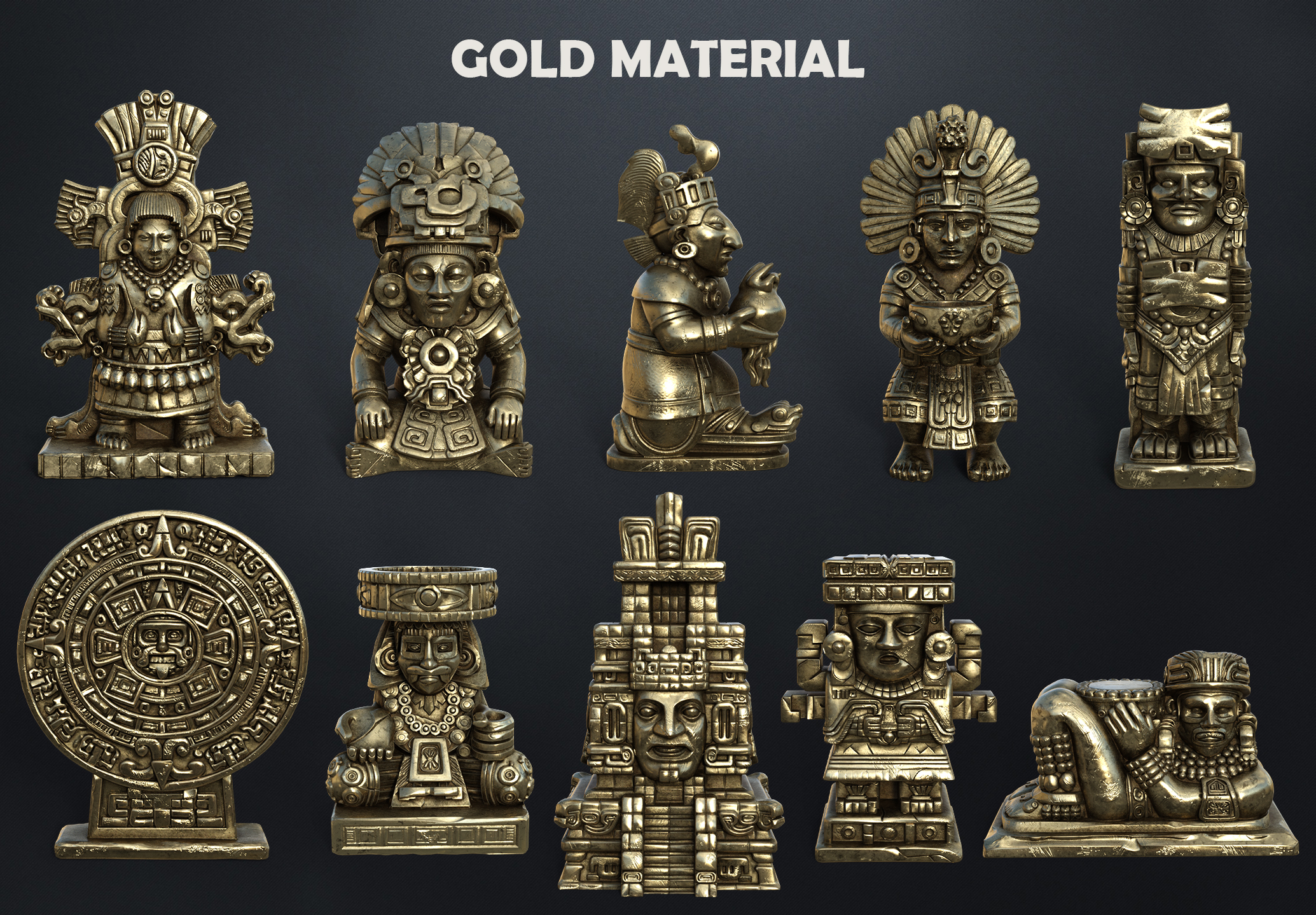 Aztec Civilization | Daz 3D