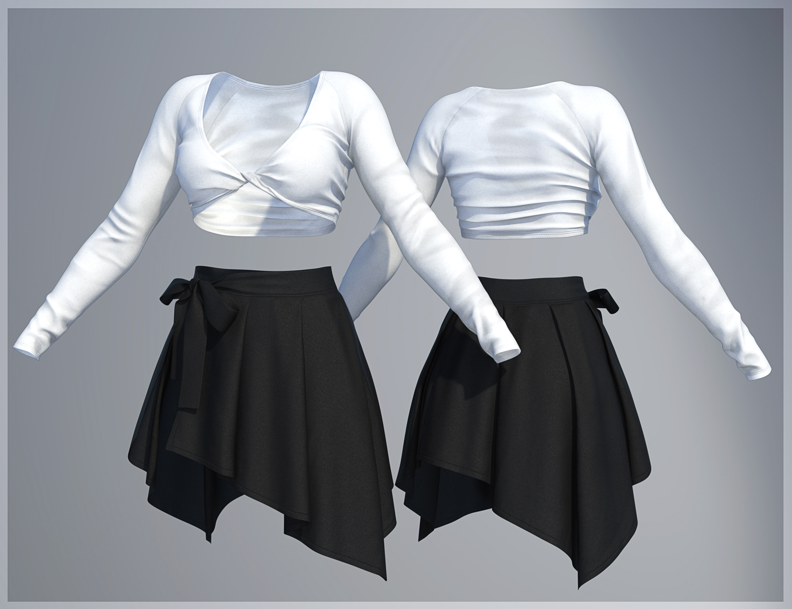 dForce SU Fitness Sportswear for Genesis 9 | Daz 3D