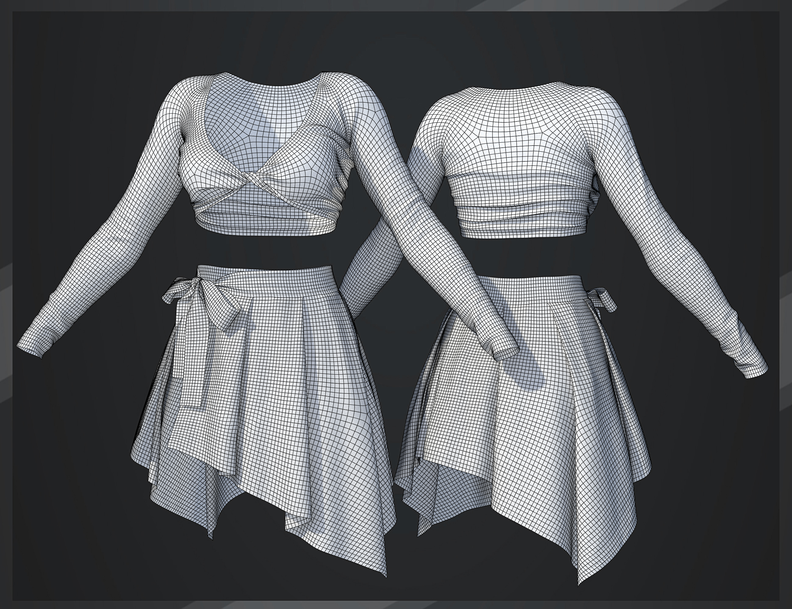 dForce SU Fitness Sportswear for Genesis 9 | Daz 3D