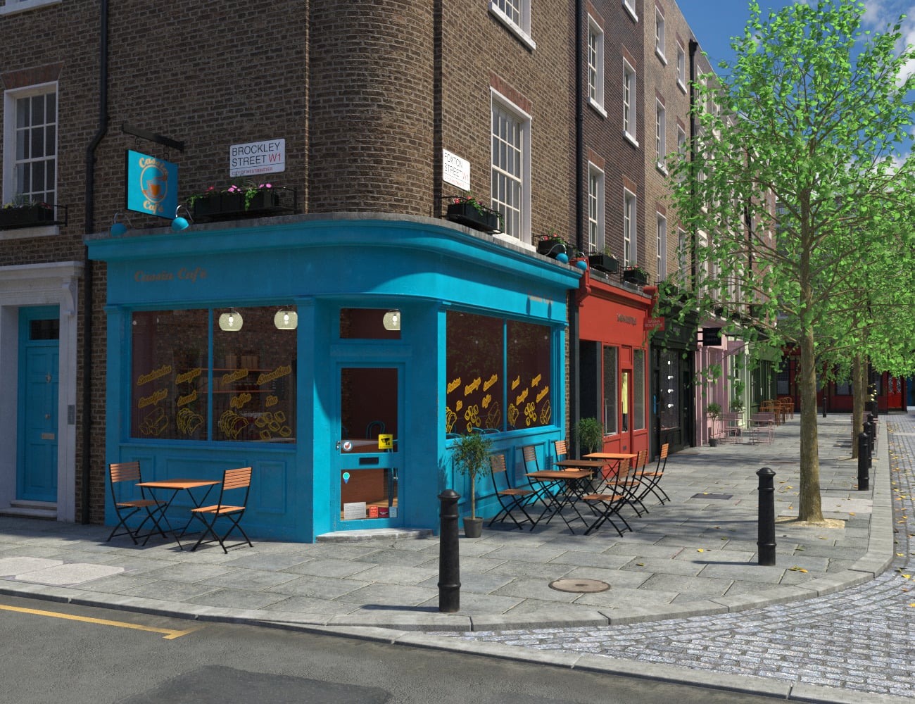 London West End Shops | Daz 3D