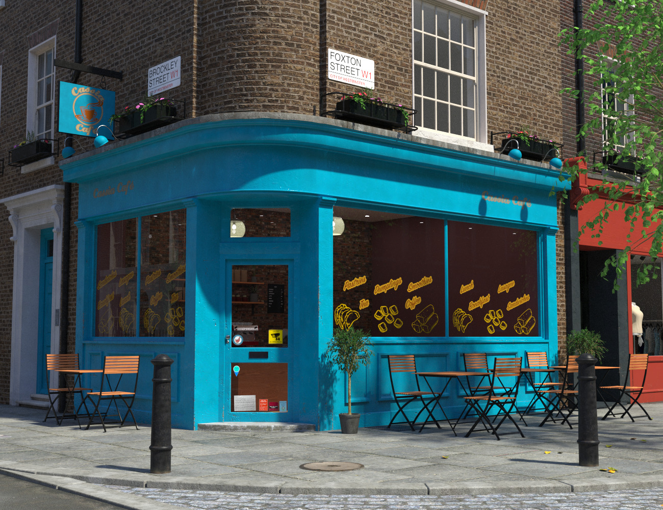 London West End Shops | Daz 3D