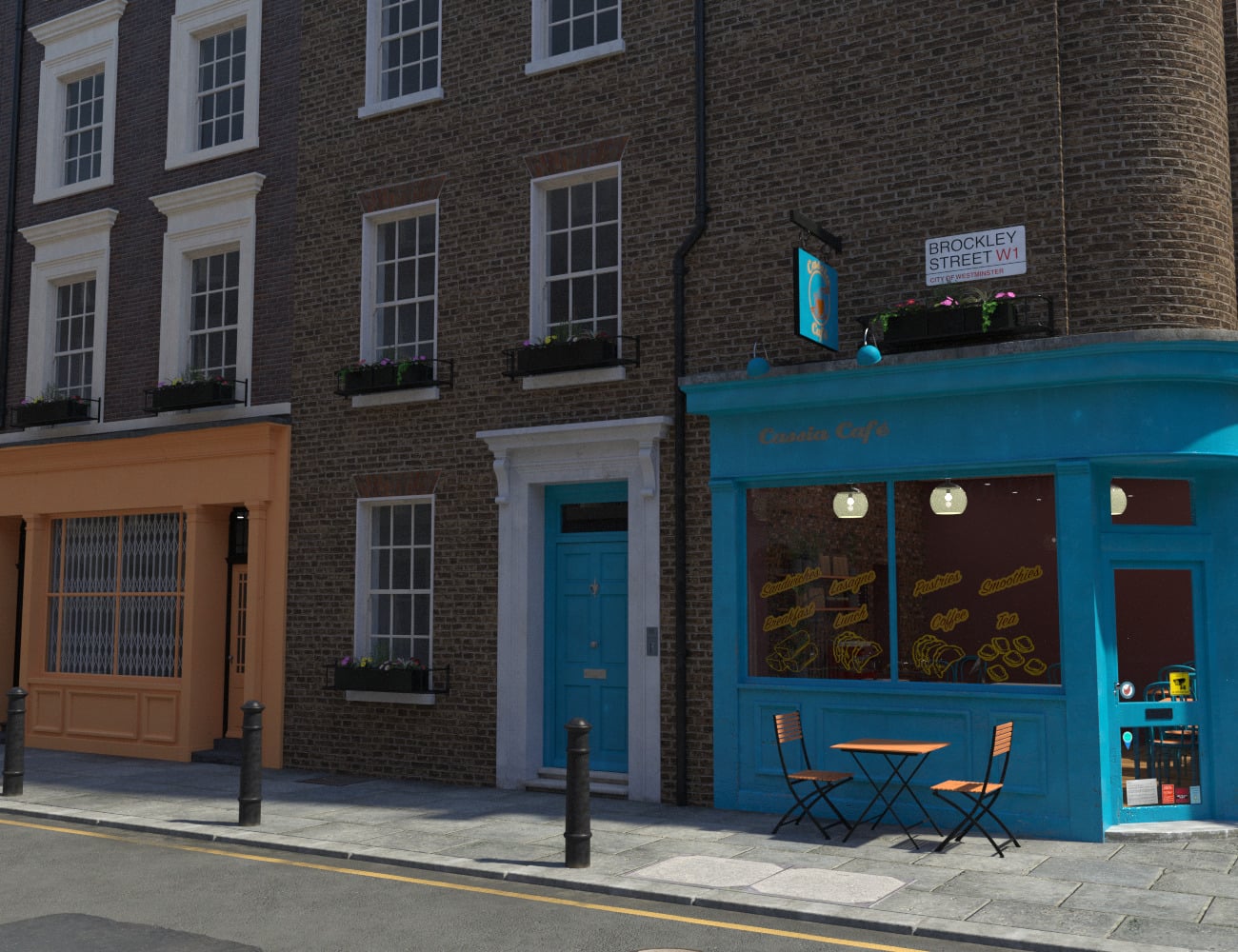 London West End Shops | Daz 3D