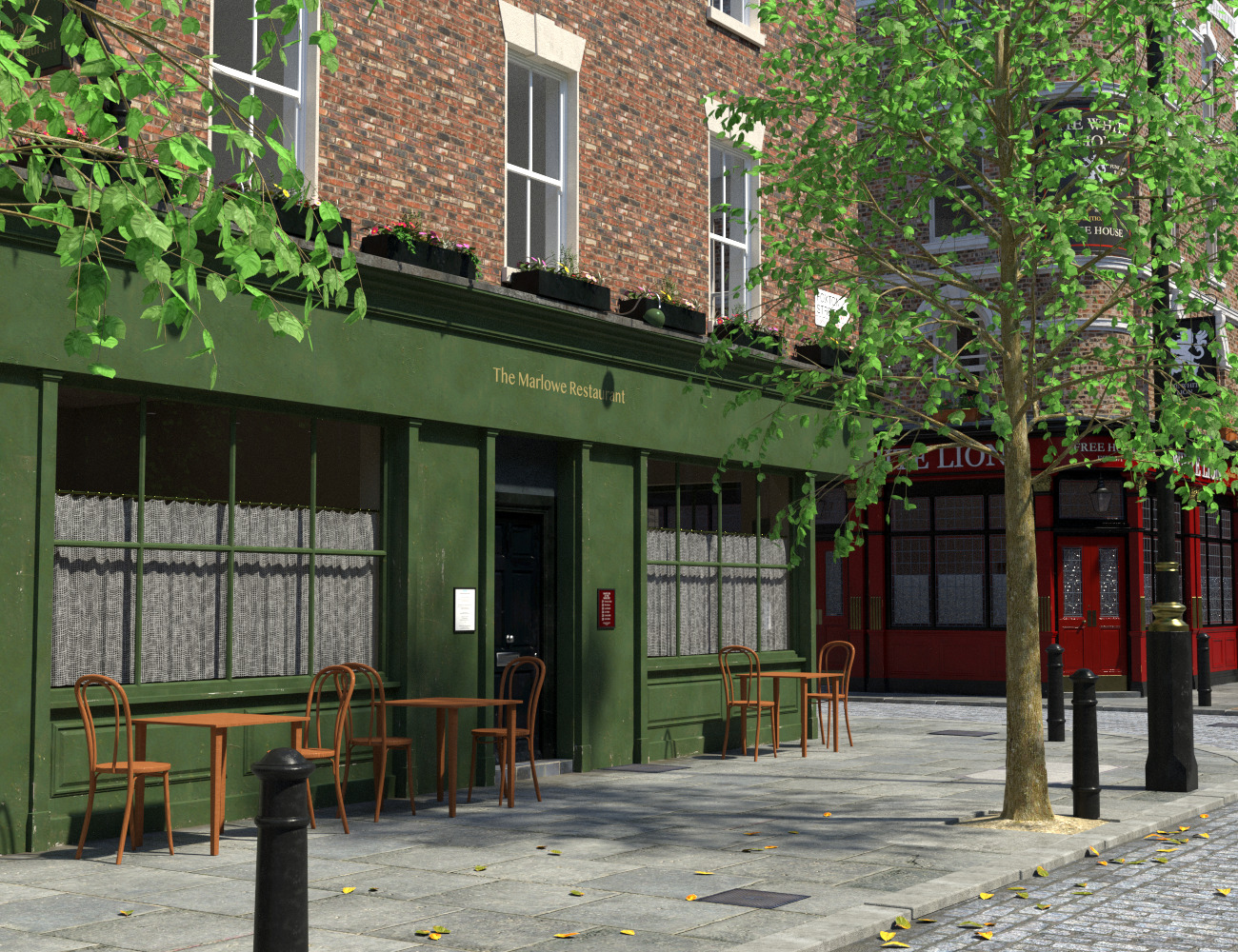 London West End Shops | Daz 3D