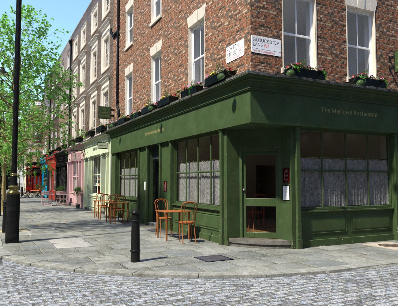 London West End Shops | Daz 3D