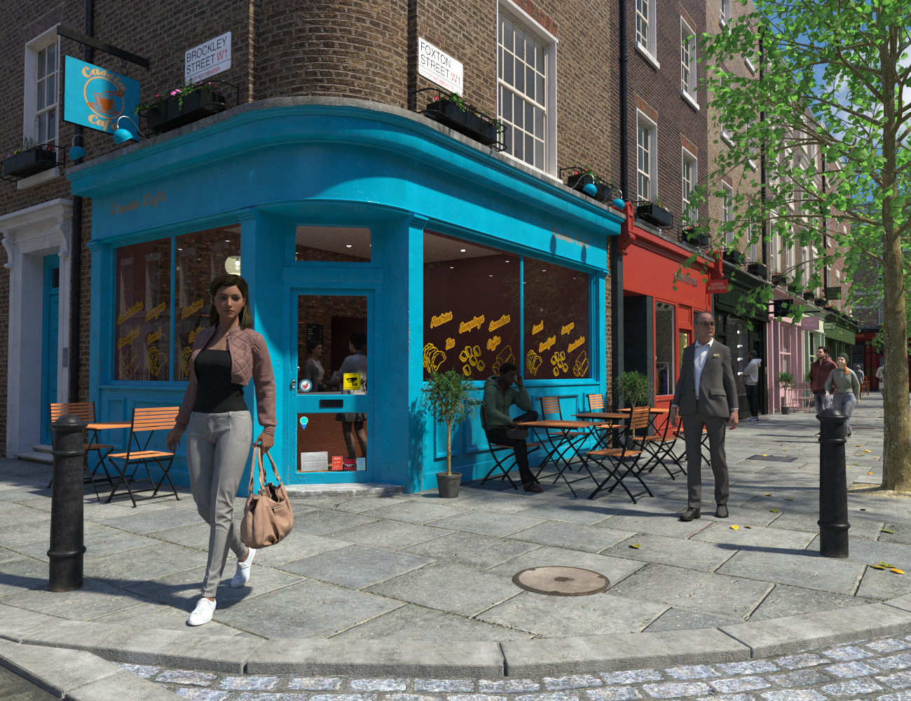 London West End Shops | Daz 3D