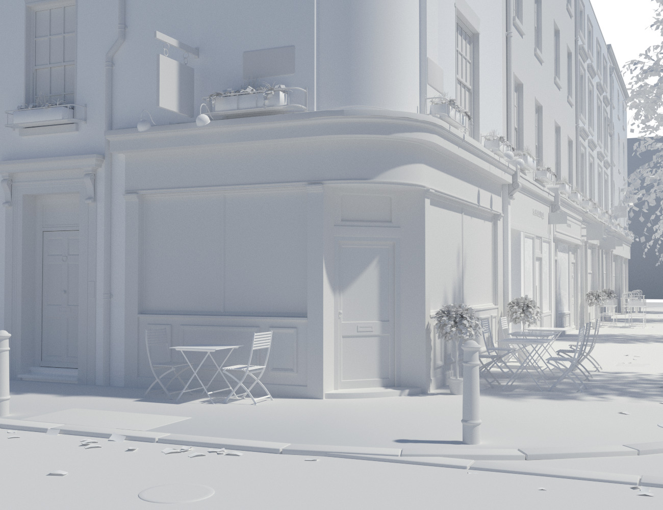 London West End Shops | Daz 3D