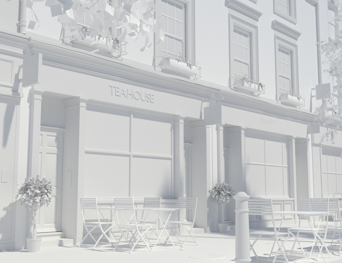 London West End Shops | Daz 3D