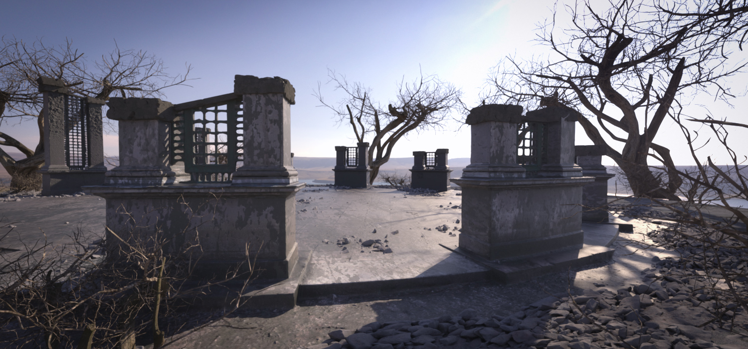 Echo Temple Ruins | Daz 3D