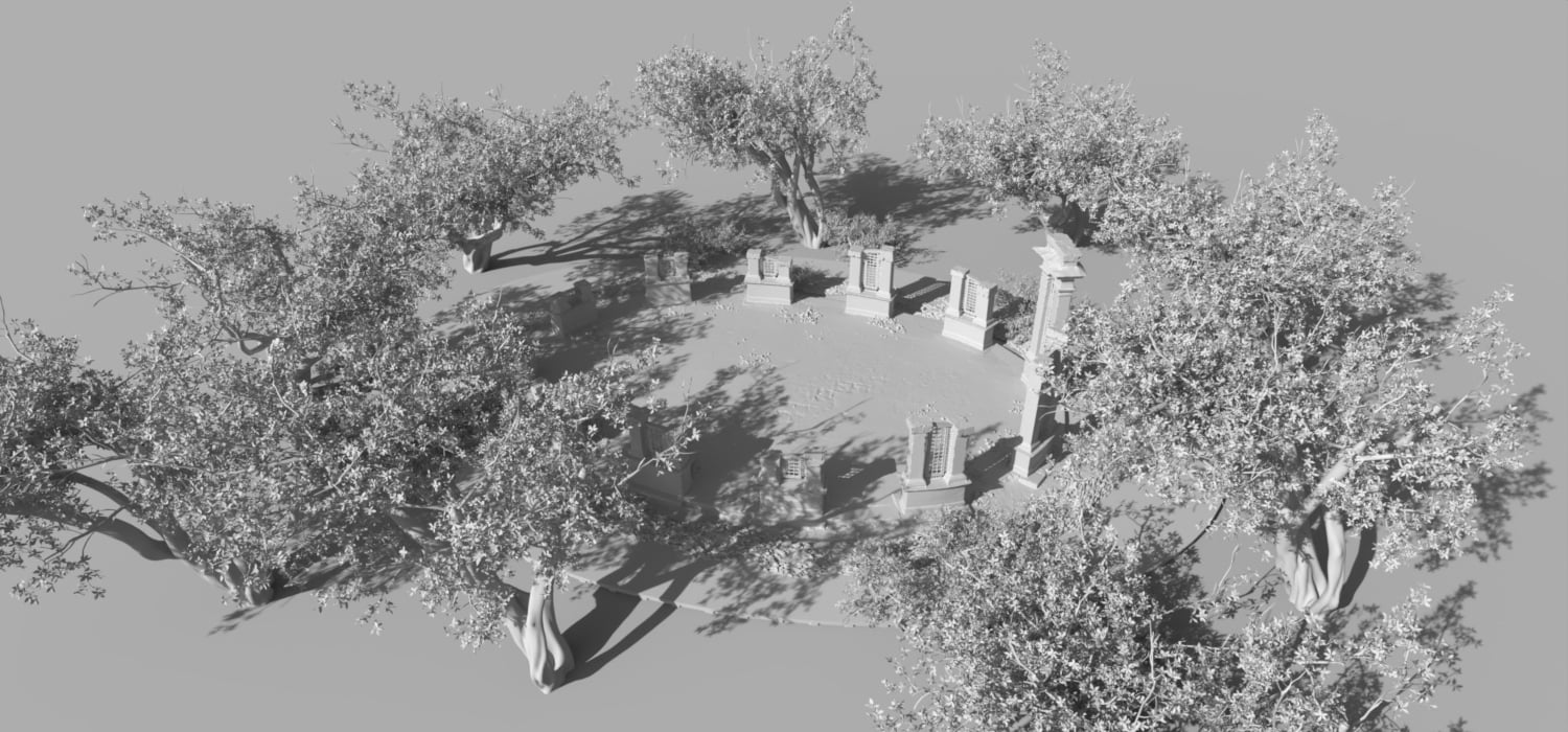 Echo Temple Ruins | Daz 3D
