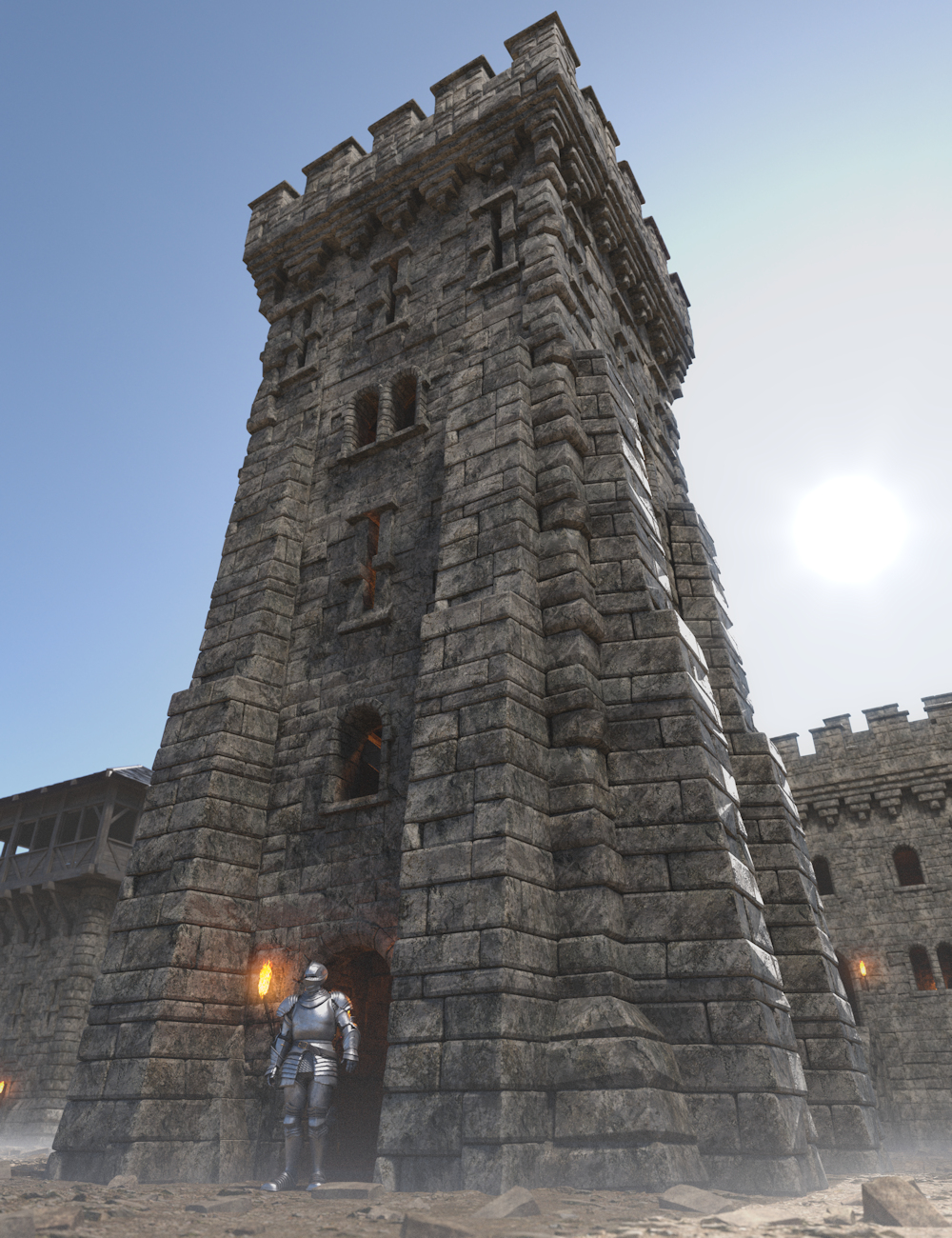 Medieval Fortifications 2 | Daz 3D