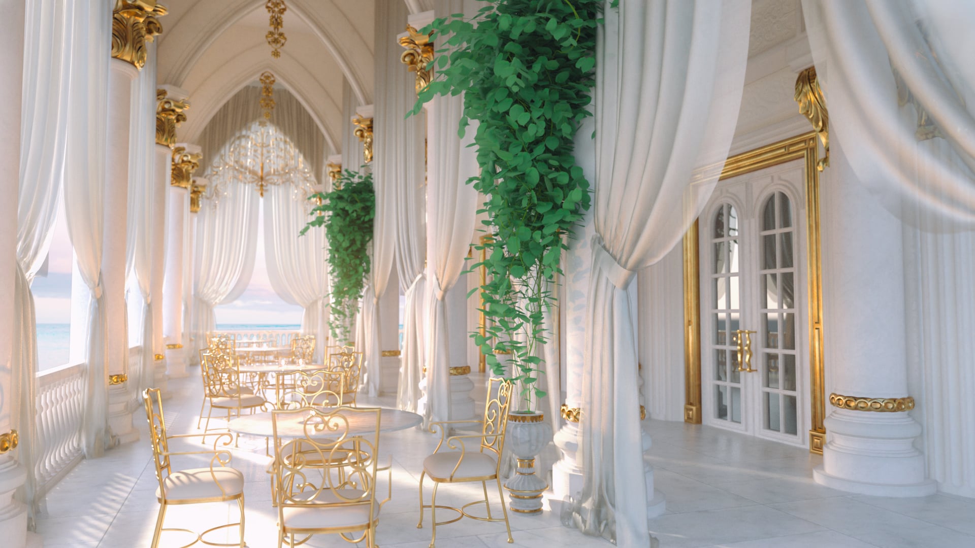 Polish Baroque Balcony | Daz 3D