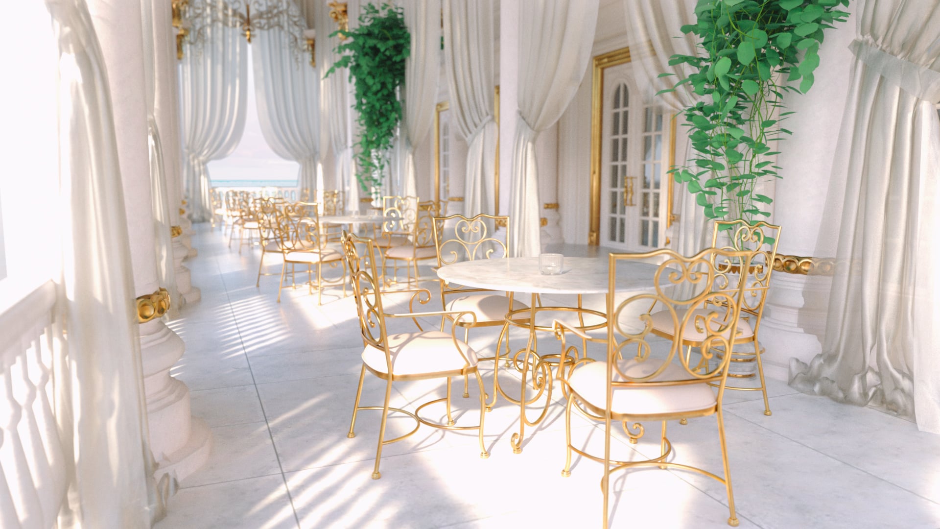 Polish Baroque Balcony | Daz 3D