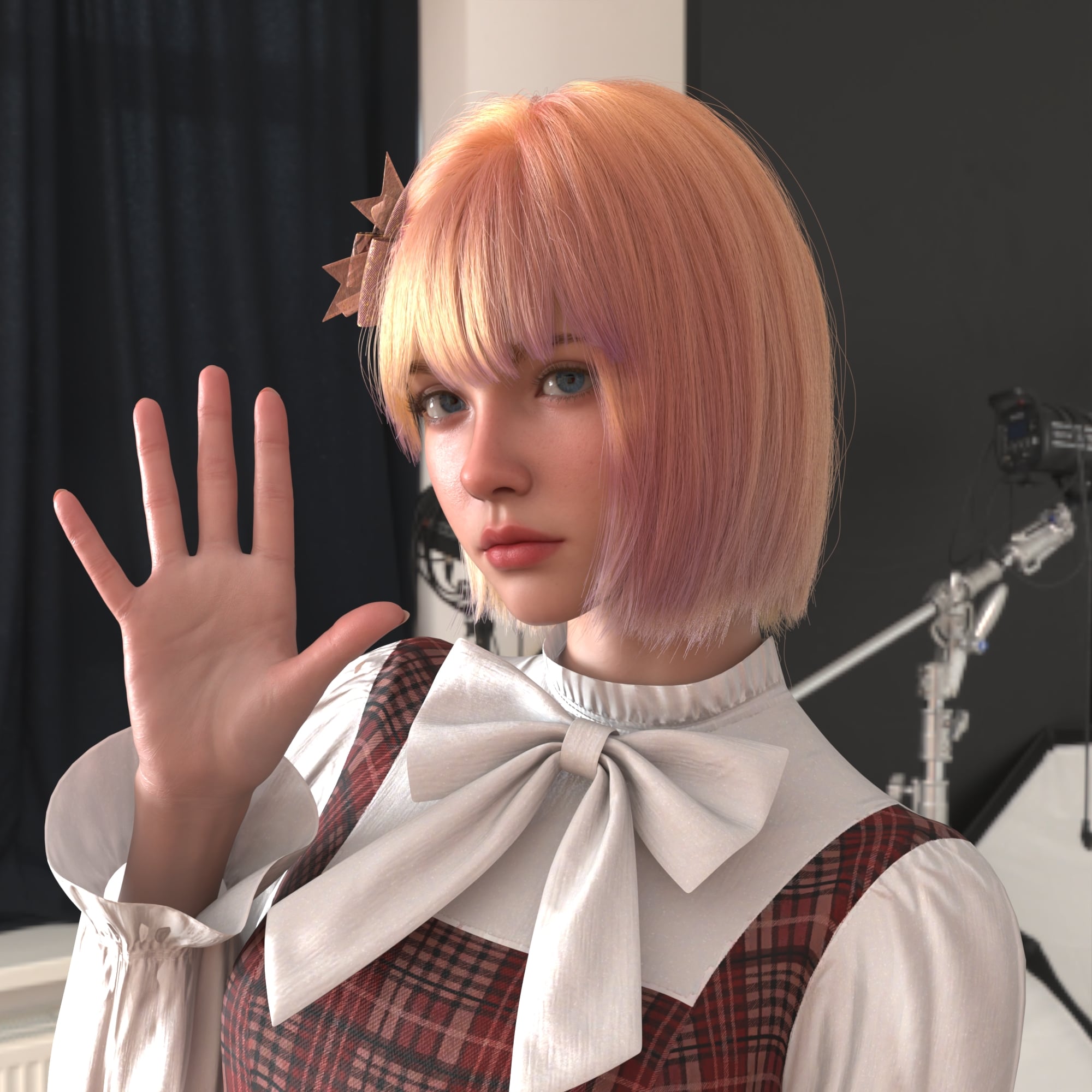 dForce Princess Series Idol Bob for Genesis 9 | Daz 3D