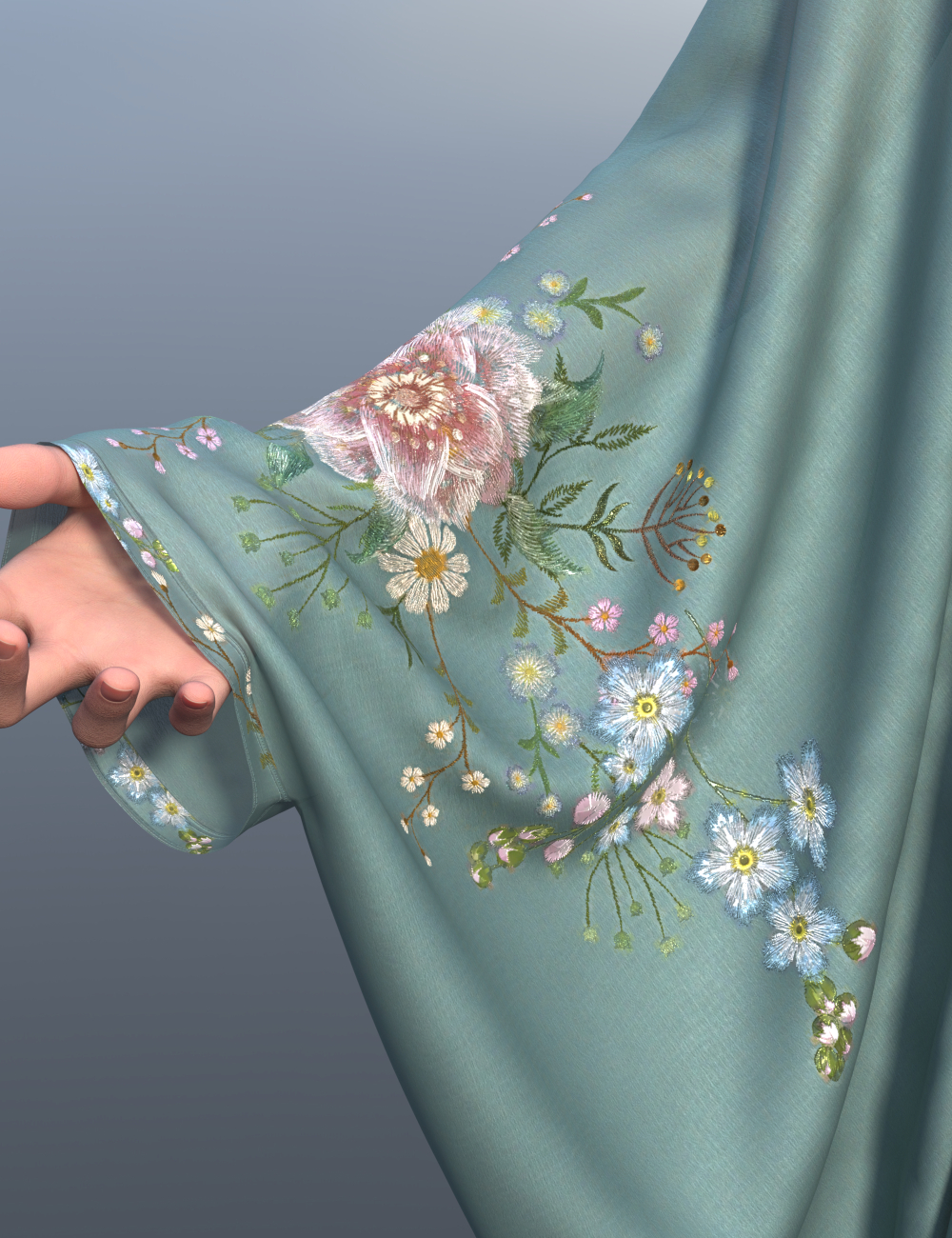 dForce Lala Ming Dynasty Aristocratic for Genesis 9 | Daz 3D