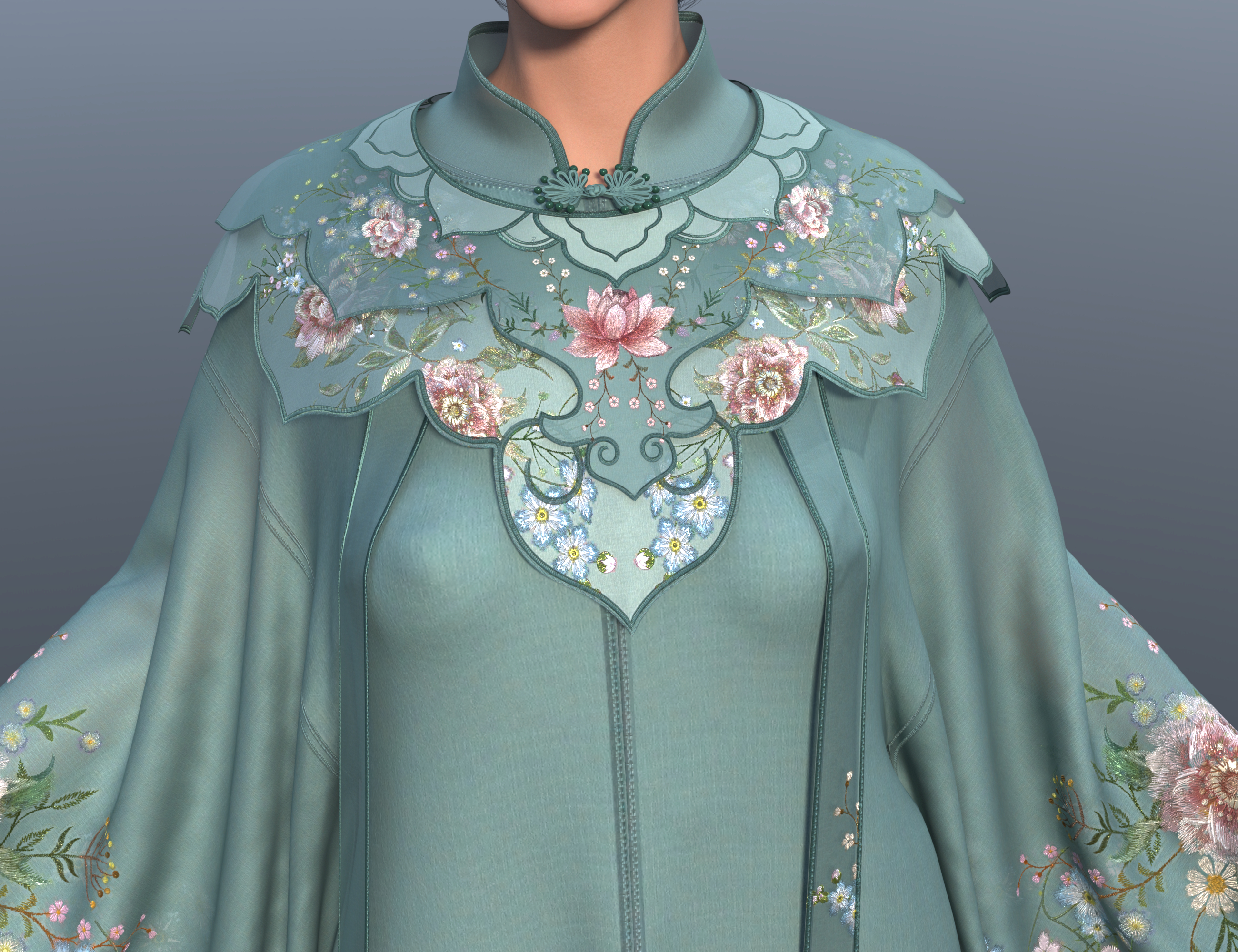 dForce Lala Ming Dynasty Aristocratic for Genesis 9 | Daz 3D