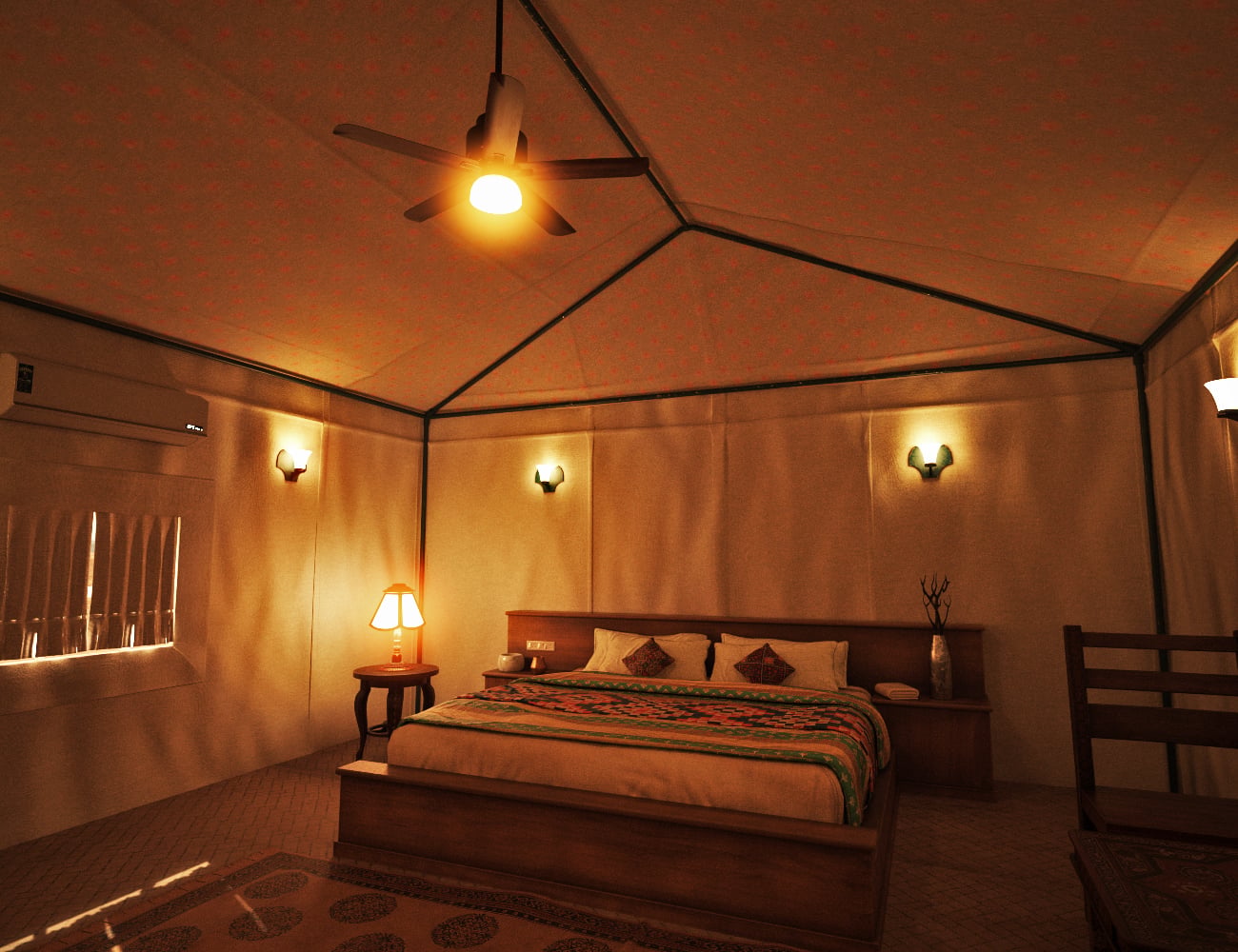 XI Desert Safari Camp | Daz 3D