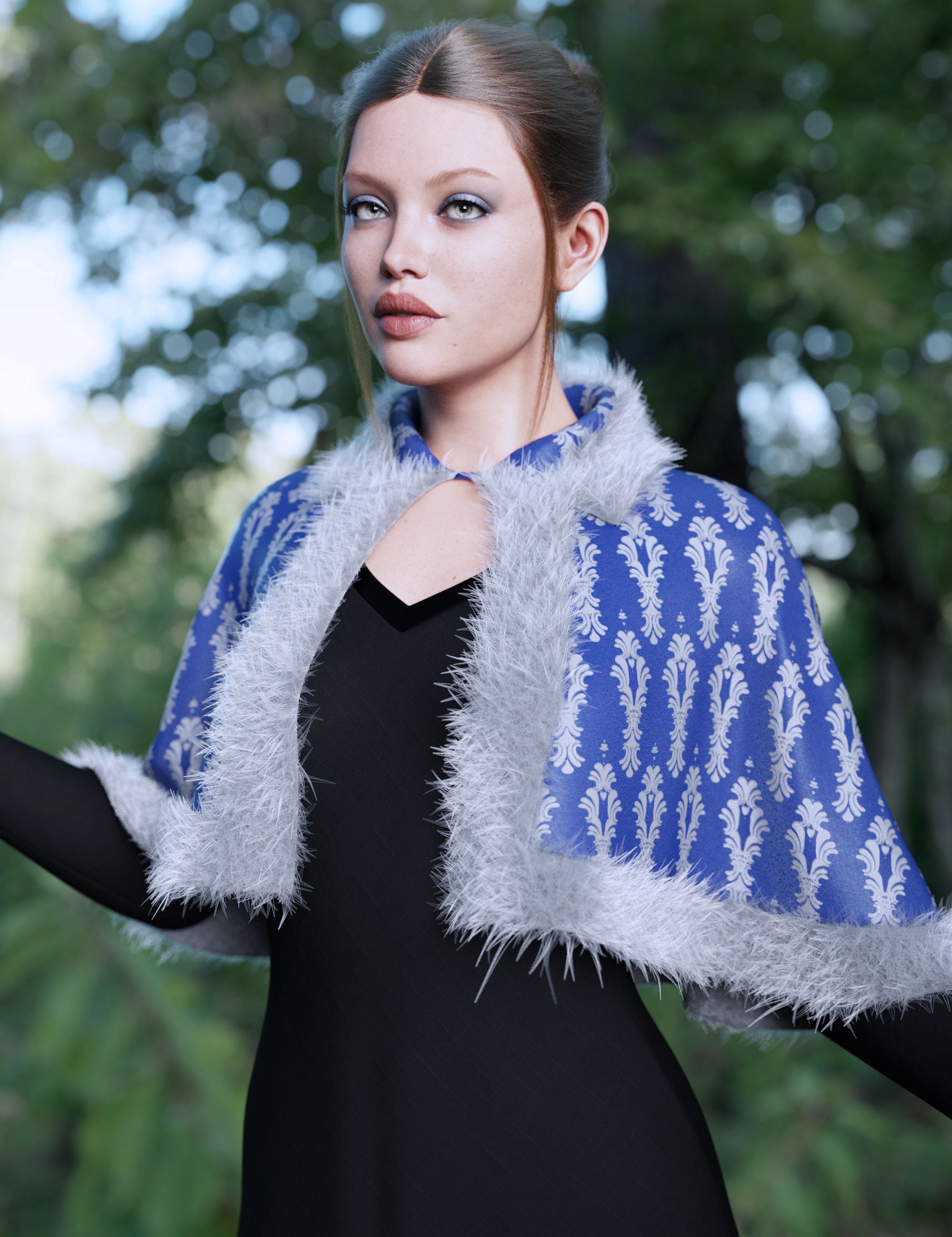 Texture Expansion for Capes Of Fantasy Winter Edition for Genesis 9 ...