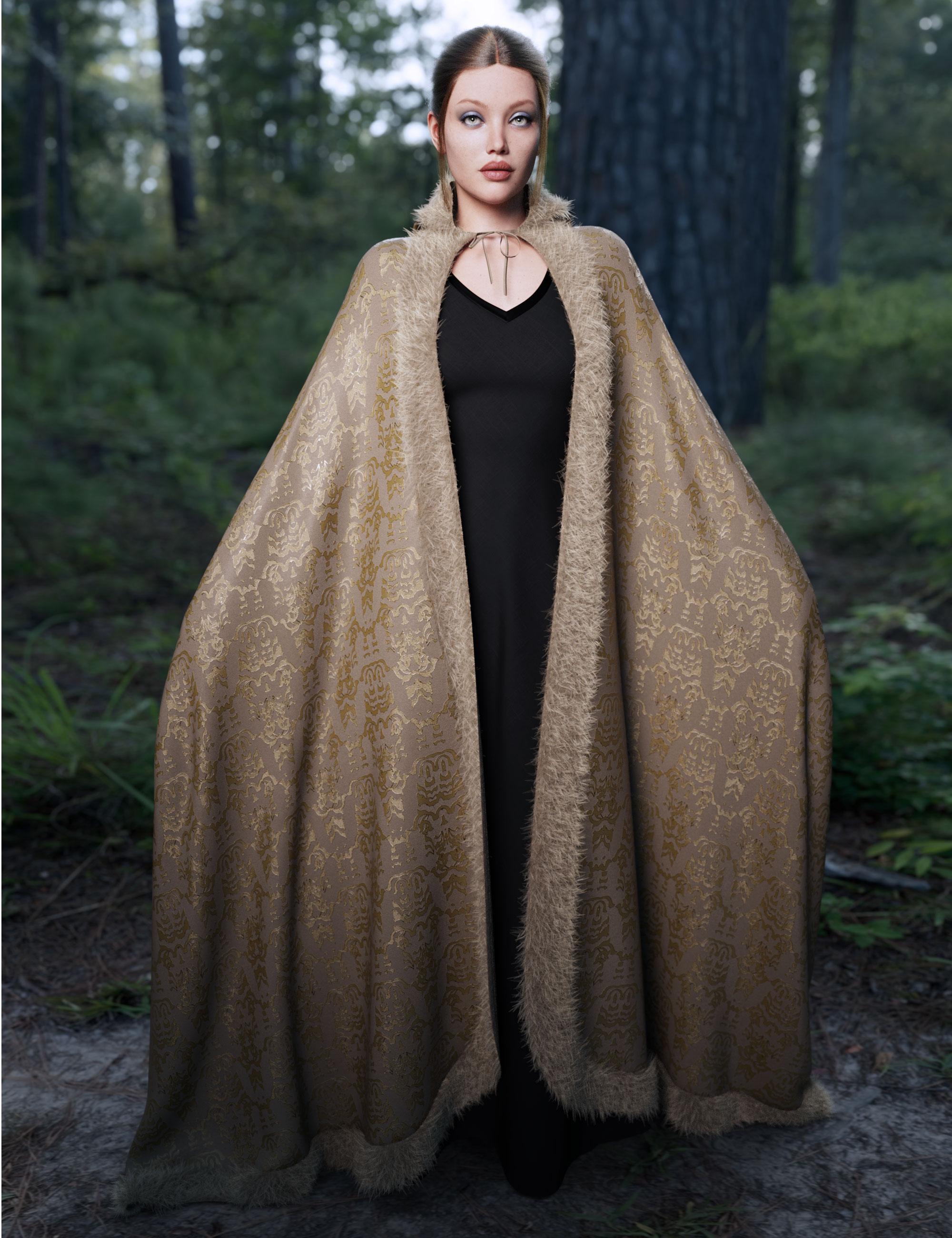 Texture Expansion for Capes Of Fantasy Winter Edition for Genesis 9 ...
