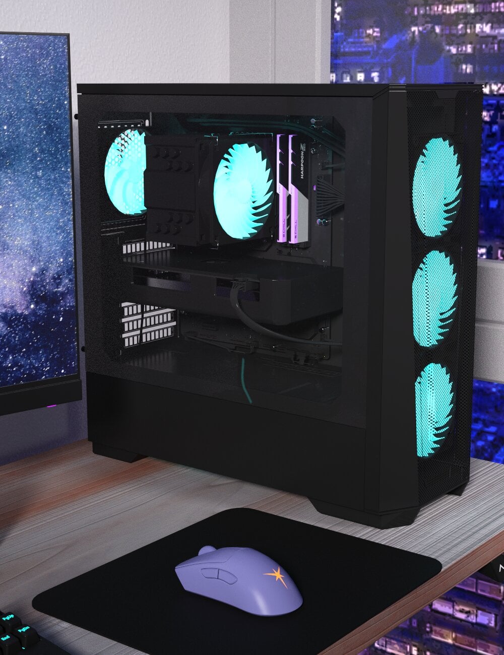 PC Gaming Essentials Set | Daz 3D