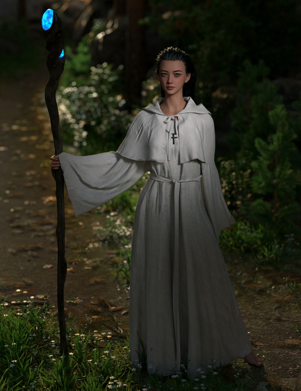 Lala Witch HD for Genesis 9 Feminine ⋆ Freebies Daz 3D