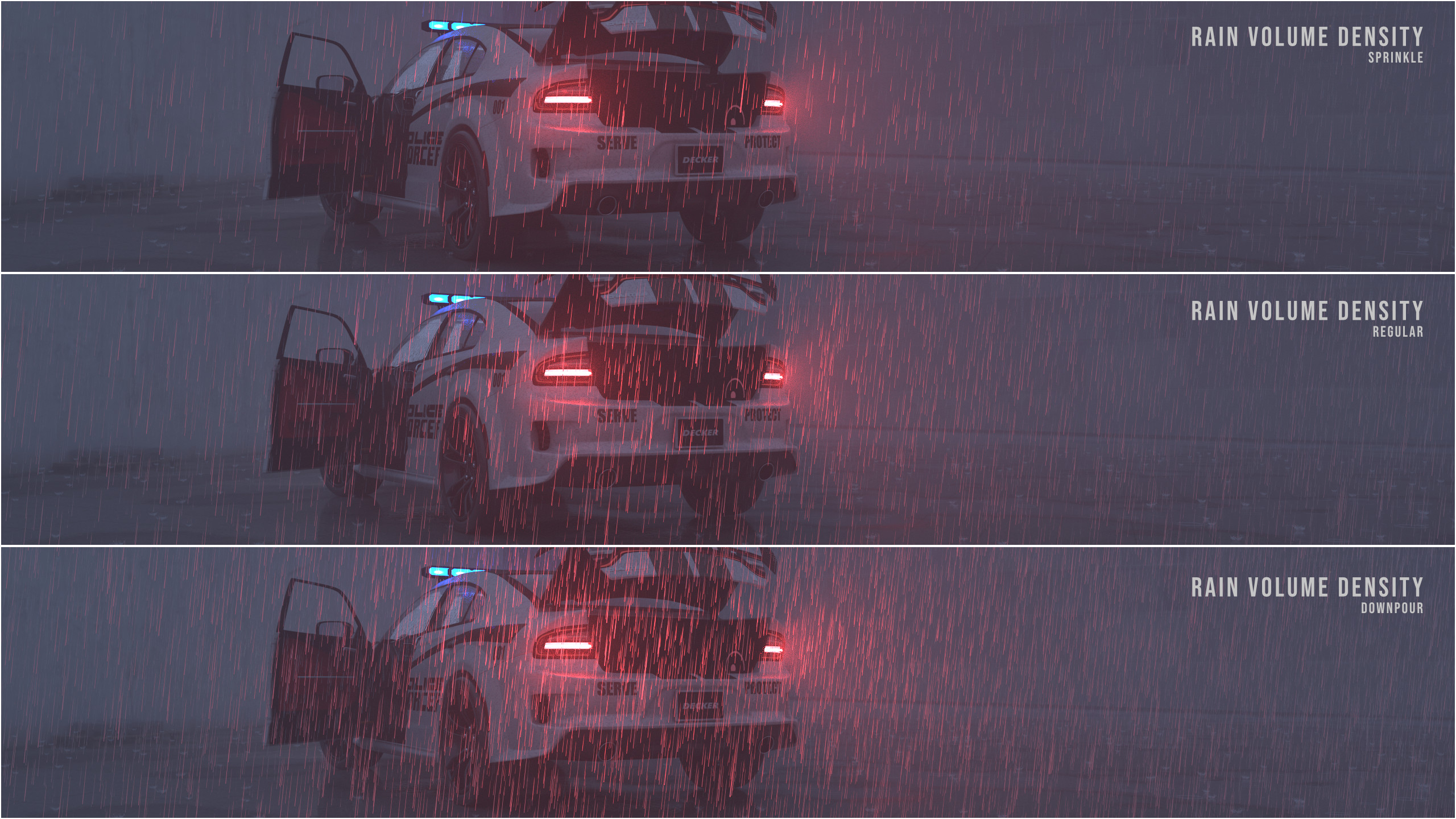 Real Rain Volume, Puddles & Splashes for HDRIs | Daz 3D