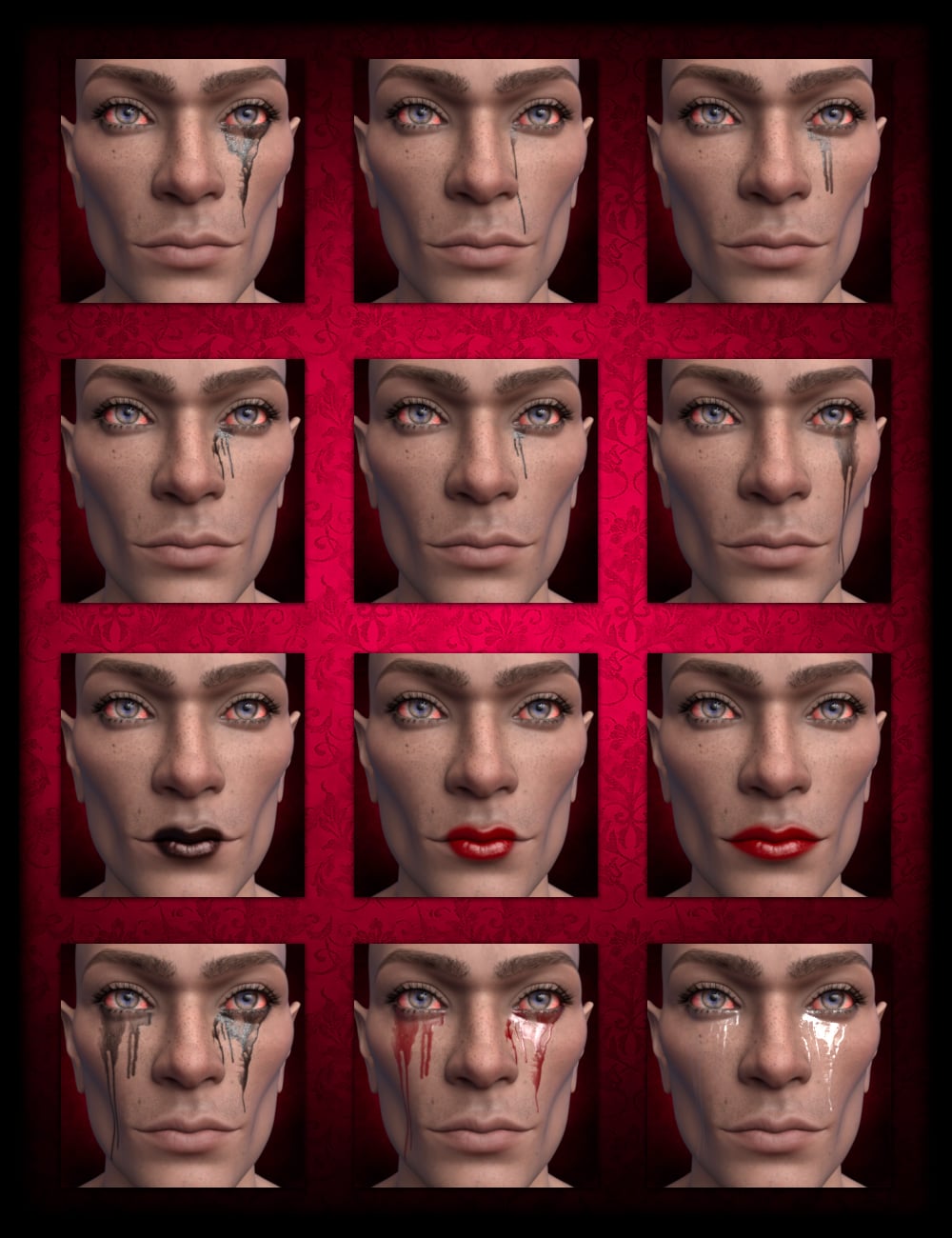 ND Devlath The Vampire for Genesis 9 | Daz 3D