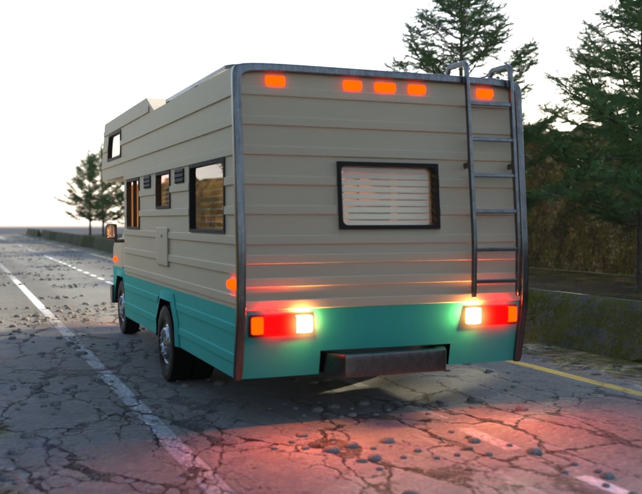 AP RV Motorhome | Daz 3D