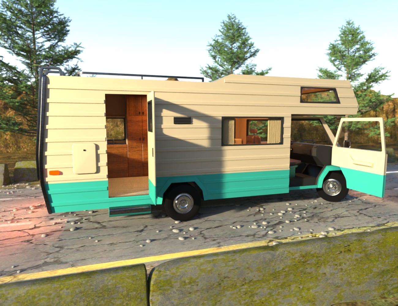 AP RV Motorhome | Daz 3D