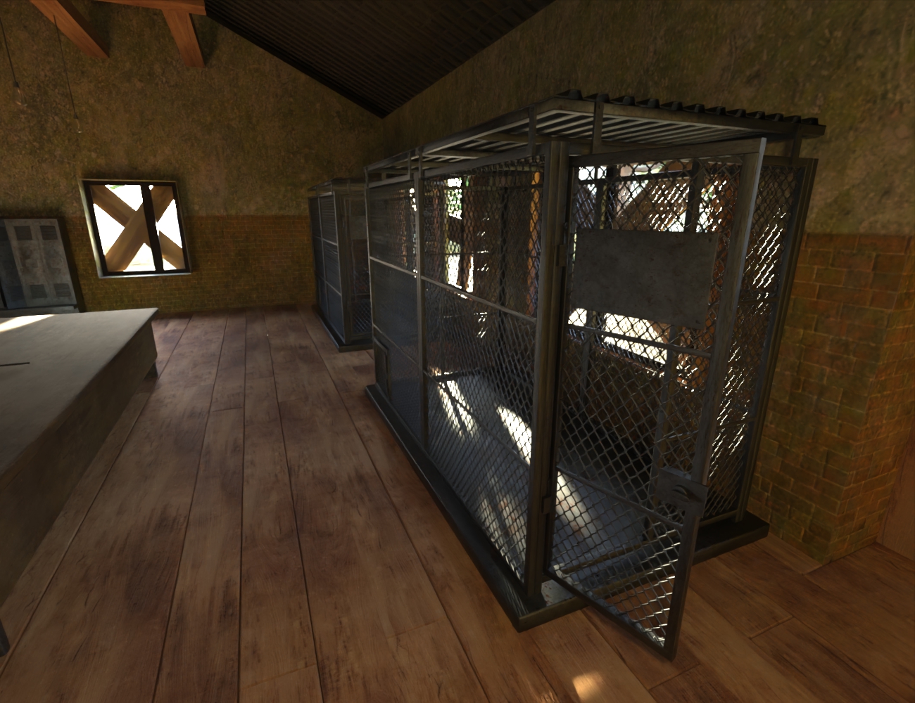 AP Post-Apocalyptic Park Ranger Office | Daz 3D