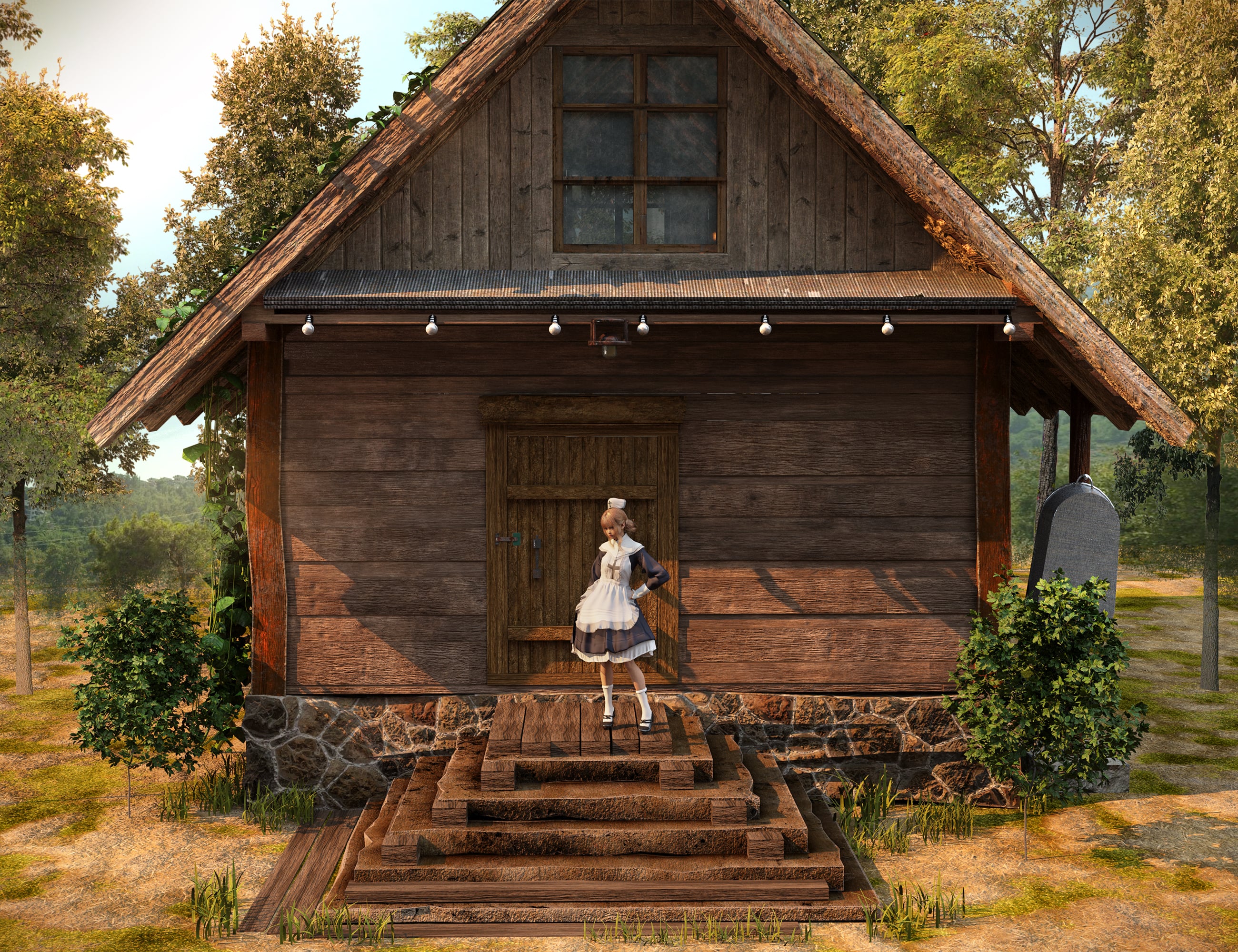 MB Forest Cabin | Daz 3D