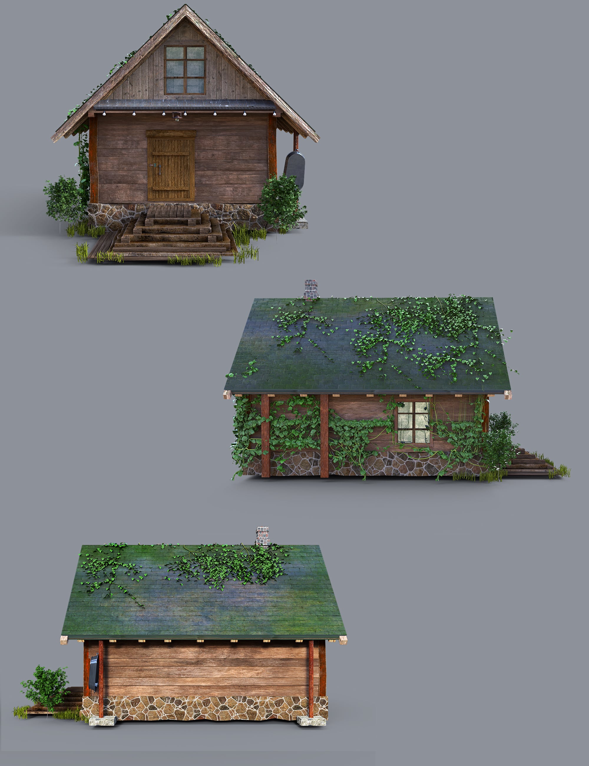 MB Forest Cabin | Daz 3D