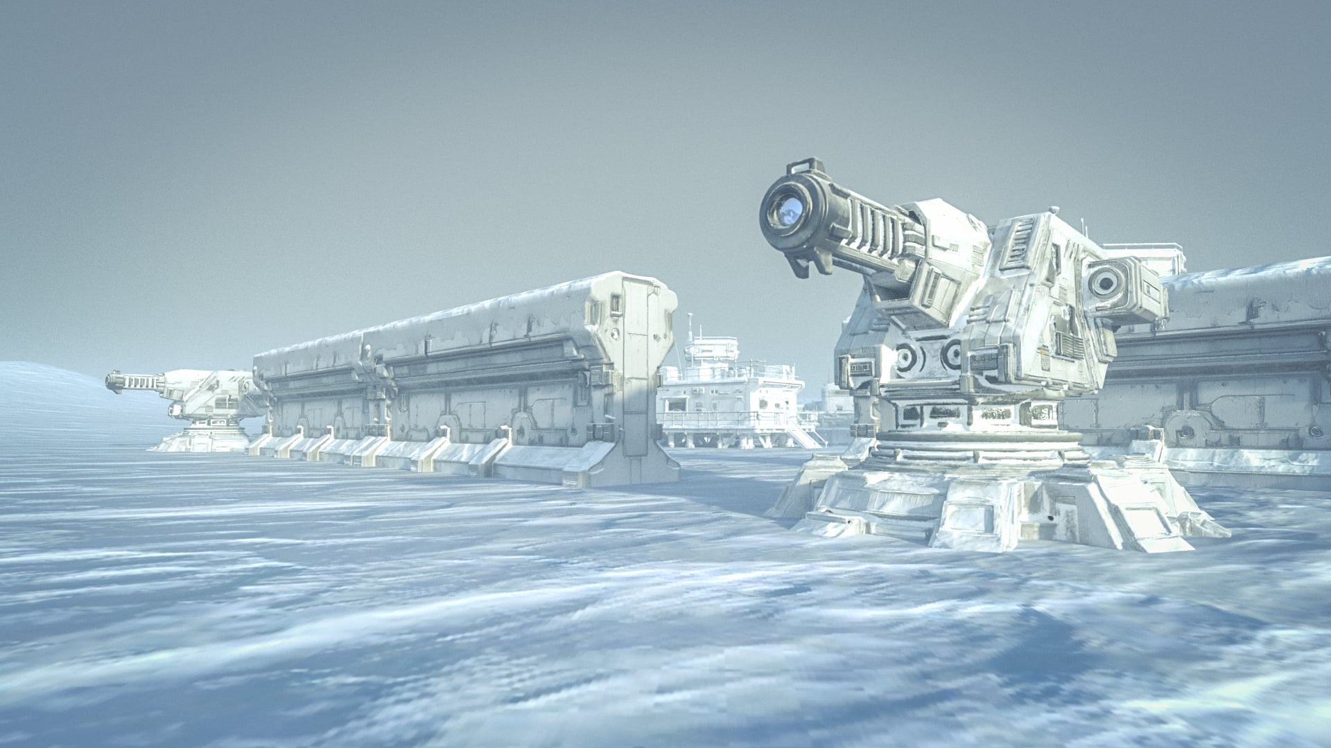 Polish Winter Military Base ⋆ Freebies Daz 3D