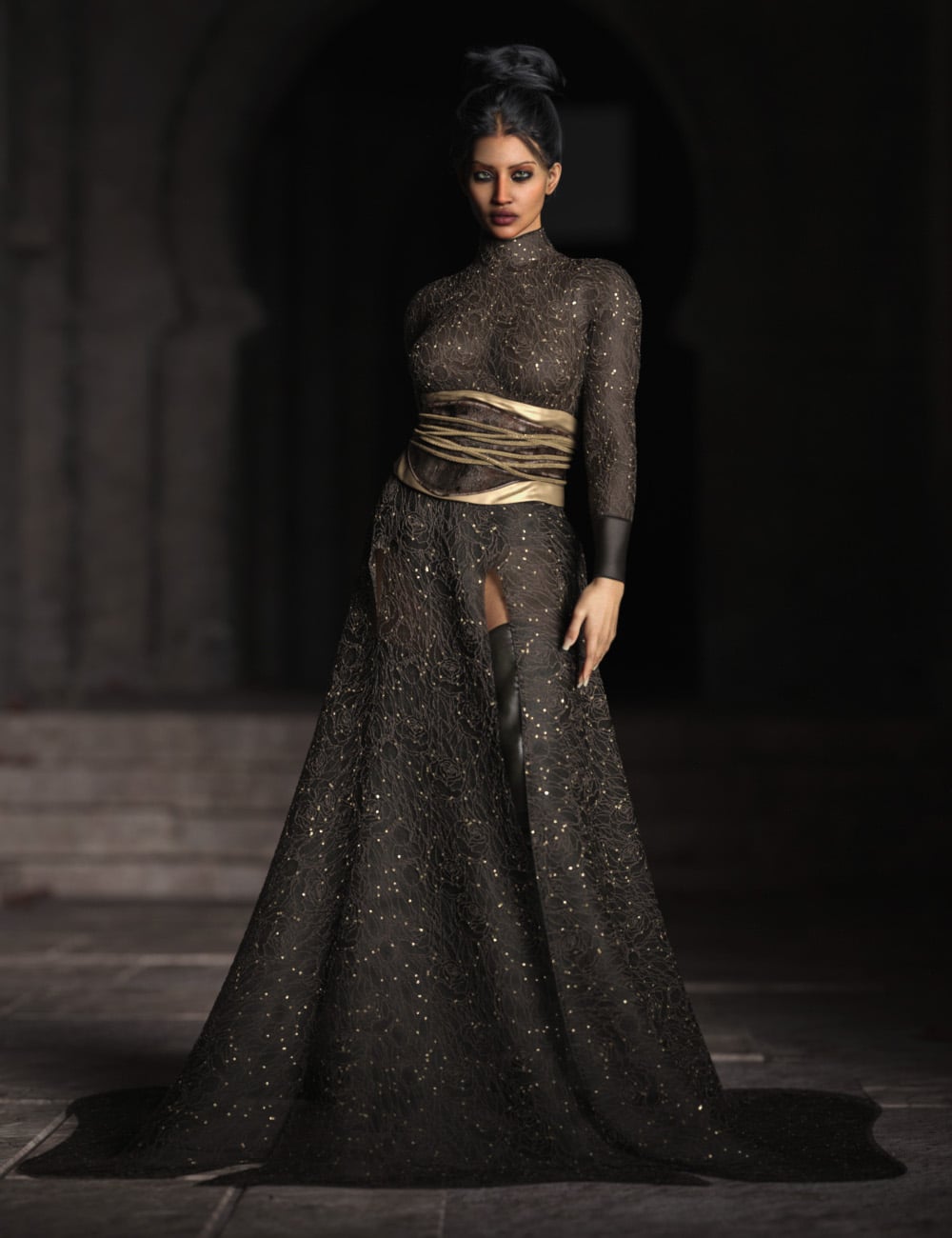 CB Yara HD Character, dForce Clothing Set and Texture Expansion Bundle ...