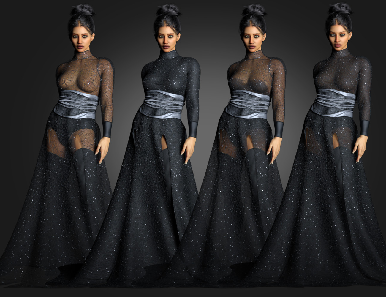 CB Yara HD Character, dForce Clothing Set and Texture Expansion Bundle ...