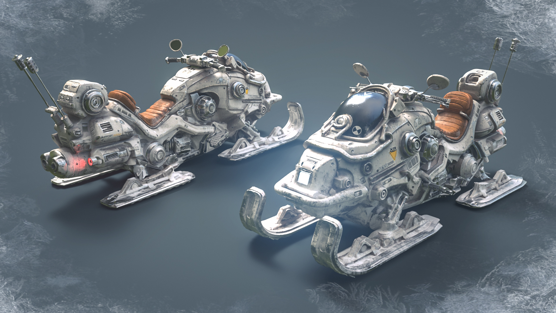 Polish Snow Motor Ski | Daz 3D
